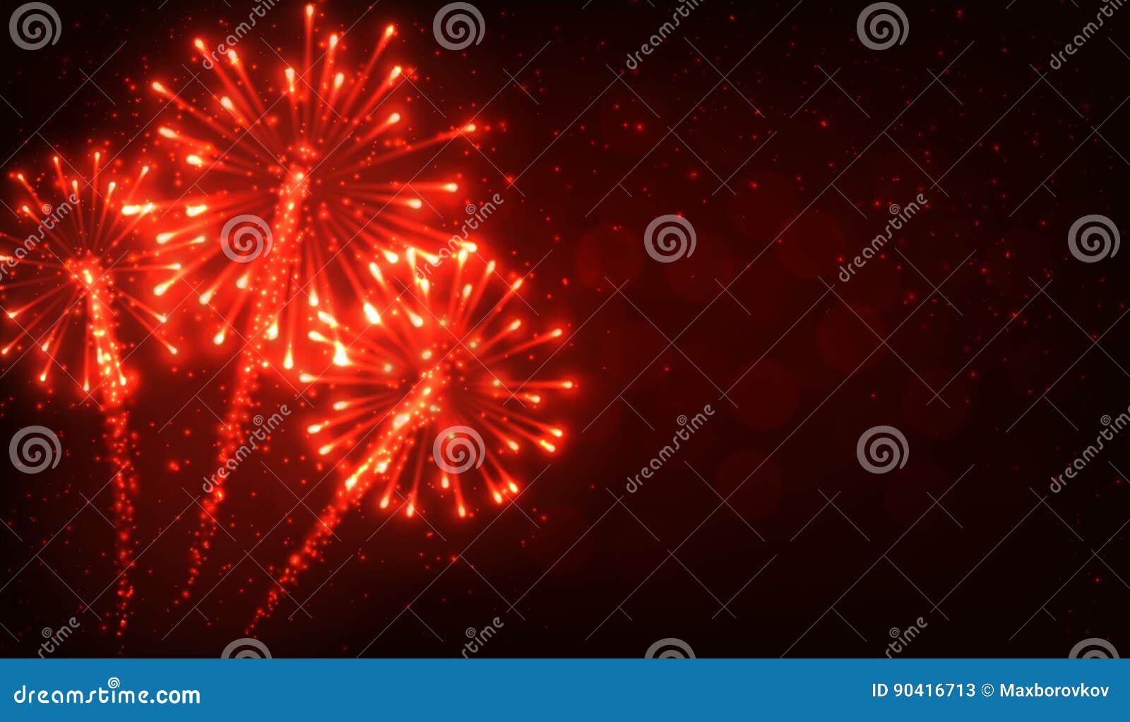 Red Firework Background Stock Illustrations – 12,730 Red Firework ...