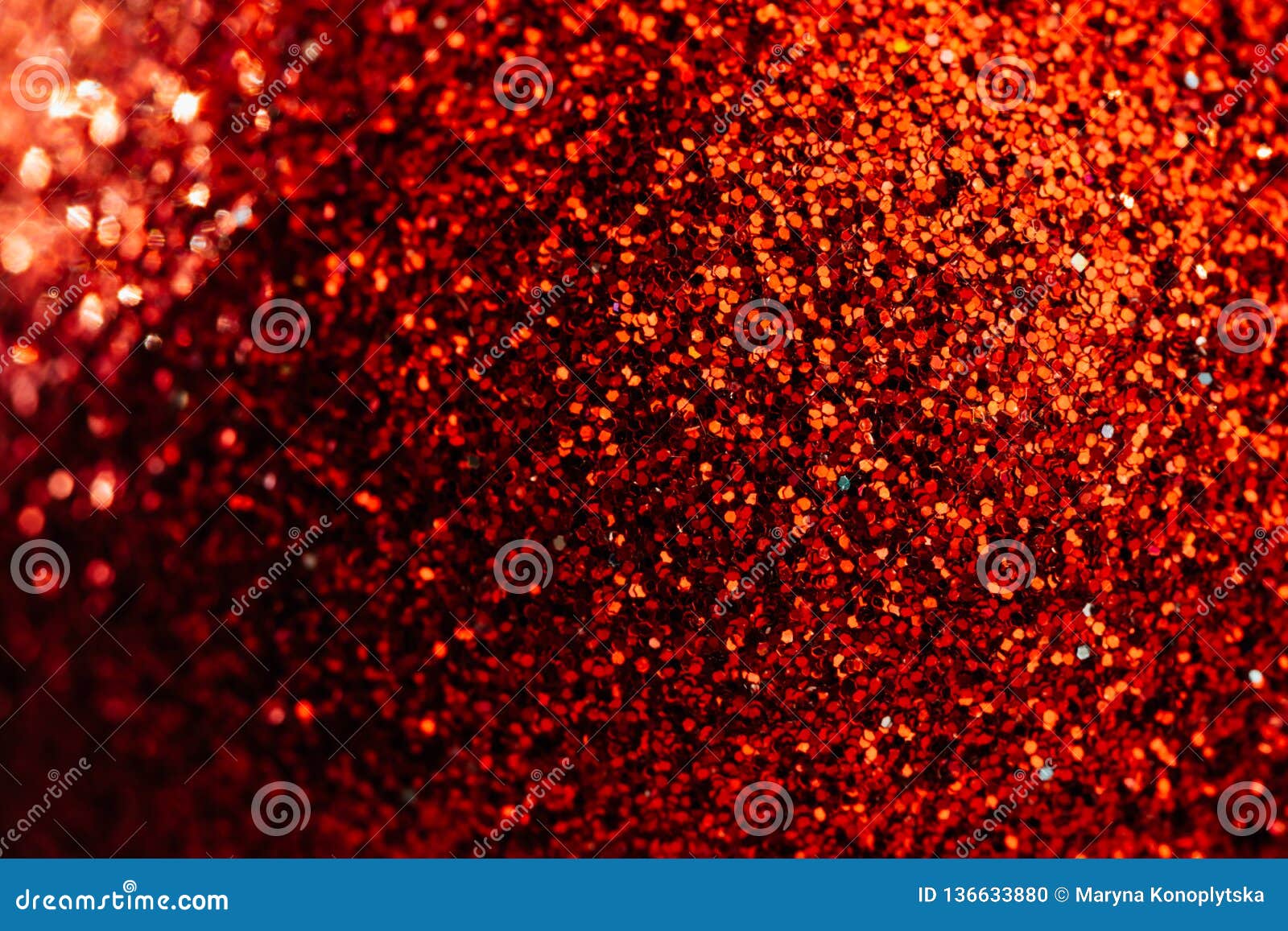 Festive Shiny Background. Red Glitter Stock Photo - Image of ...