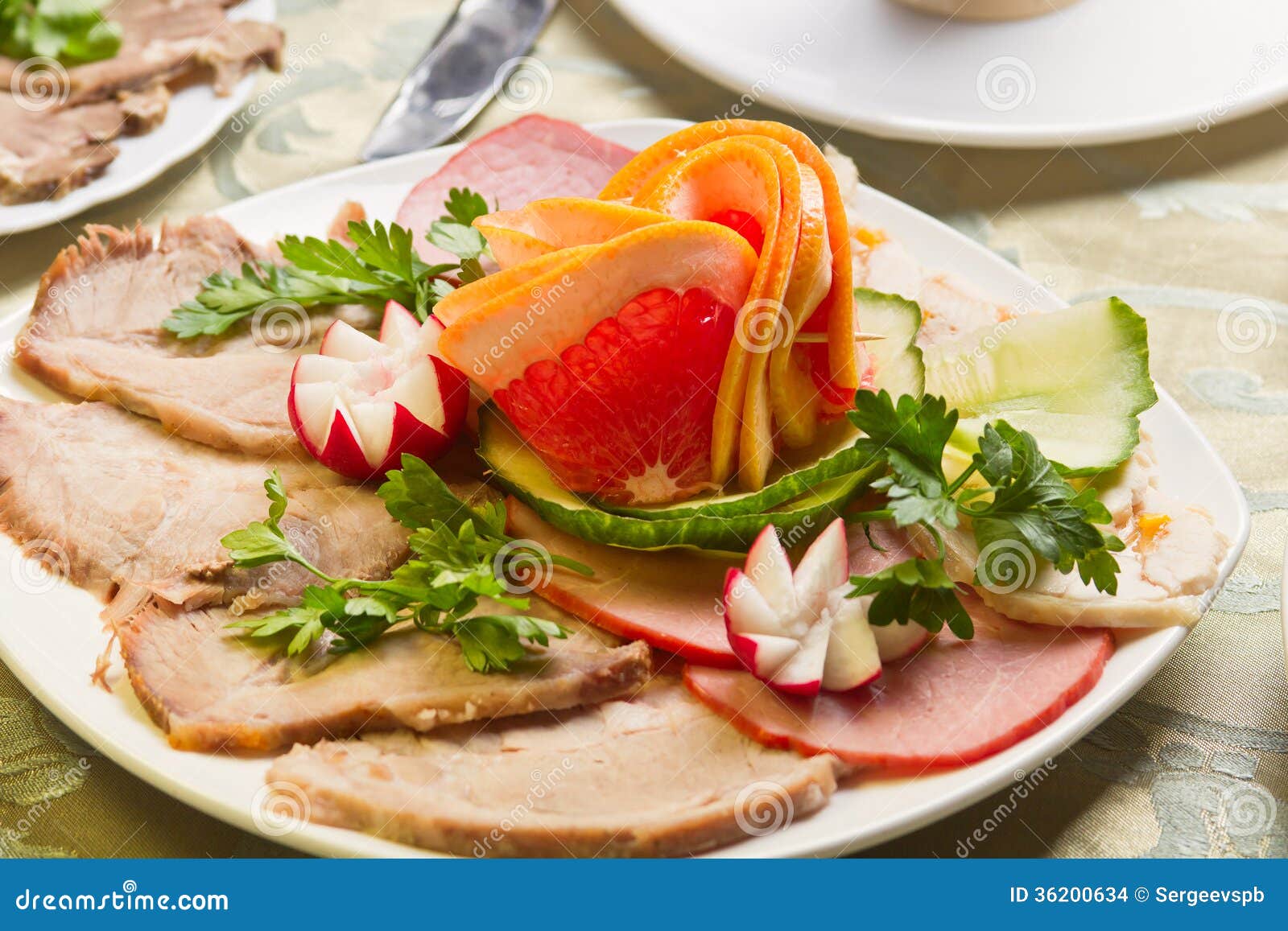 Festive snack stock photo. Image of dinner, elegance - 36200634