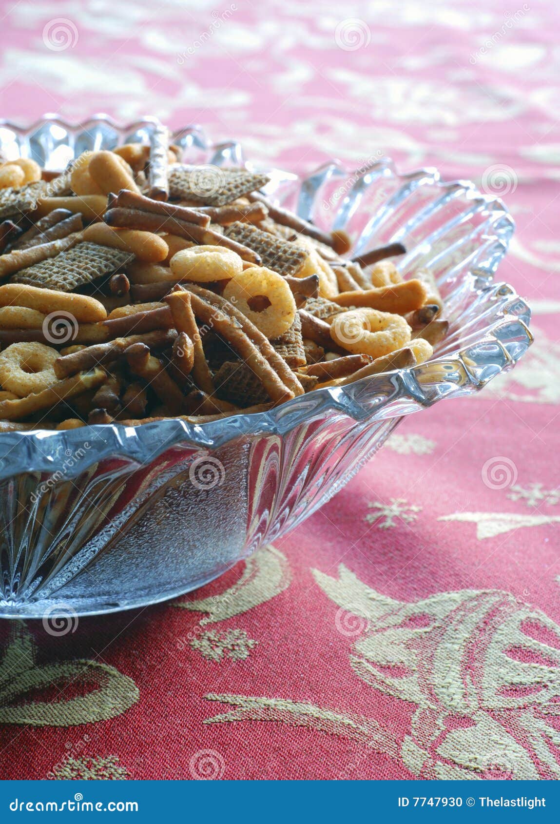Festive snack mix stock photo. Image of salt, christmas - 7747930