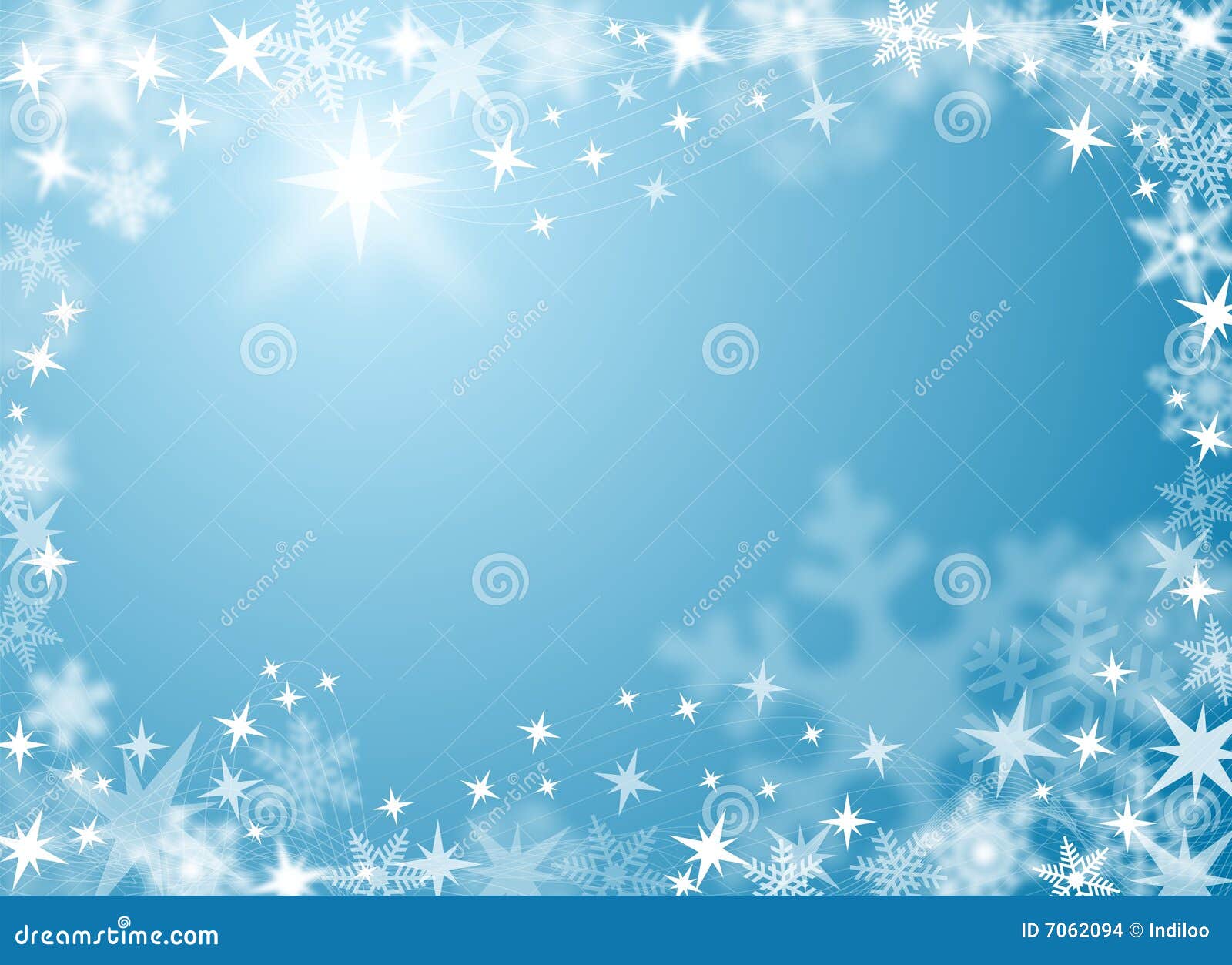 Festive Snow and Ice Background Stock Illustration - Illustration of ...
