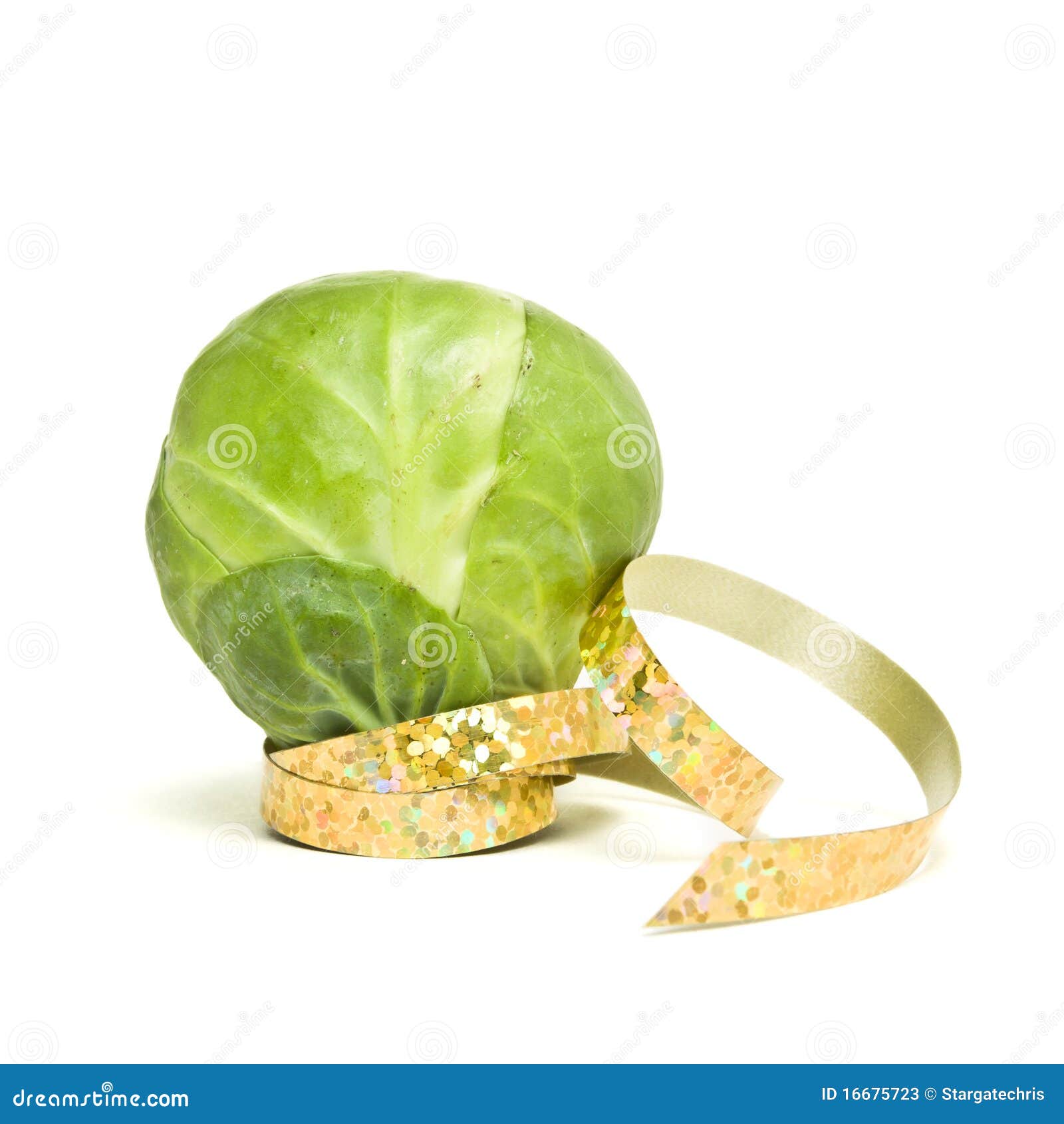 Festive Sprout stock image. Image of ribbon, sprouts - 16675723