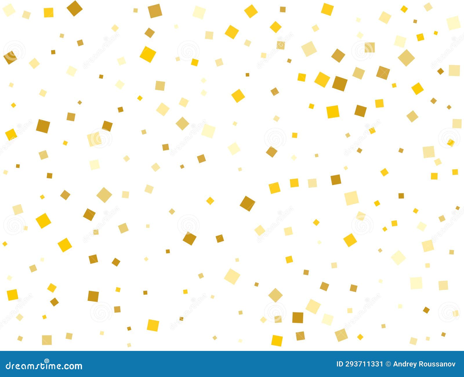 Festive Square Confetti. Vector Illustration Stock Vector ...