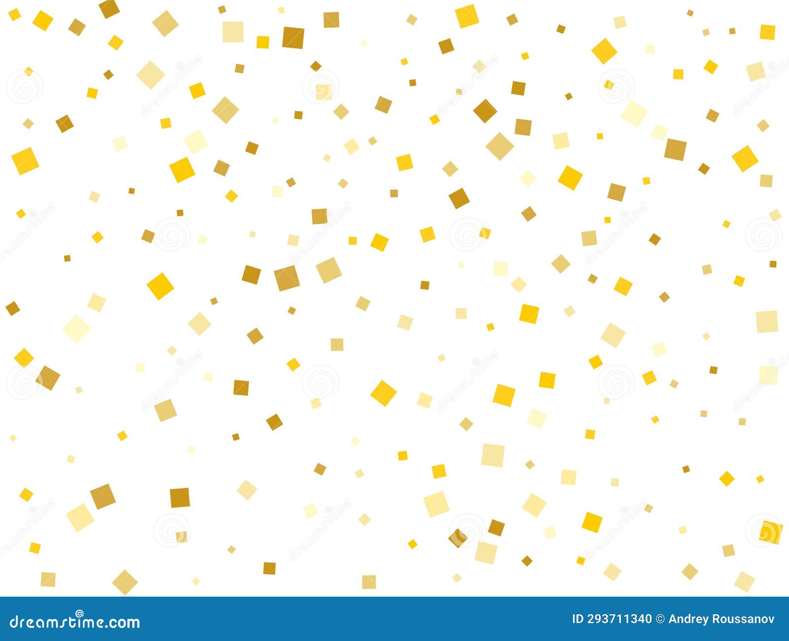 Festive Square Confetti. Vector Illustration Stock Vector ...
