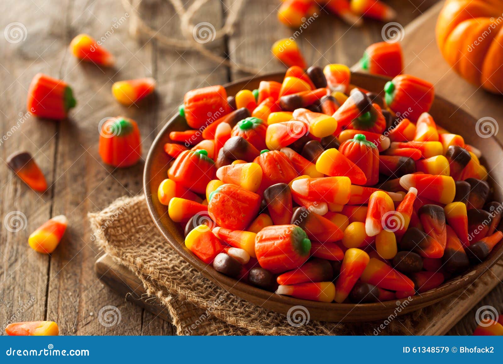 Festive Sugary Halloween Candy Stock Image - Image of season, candycorn ...