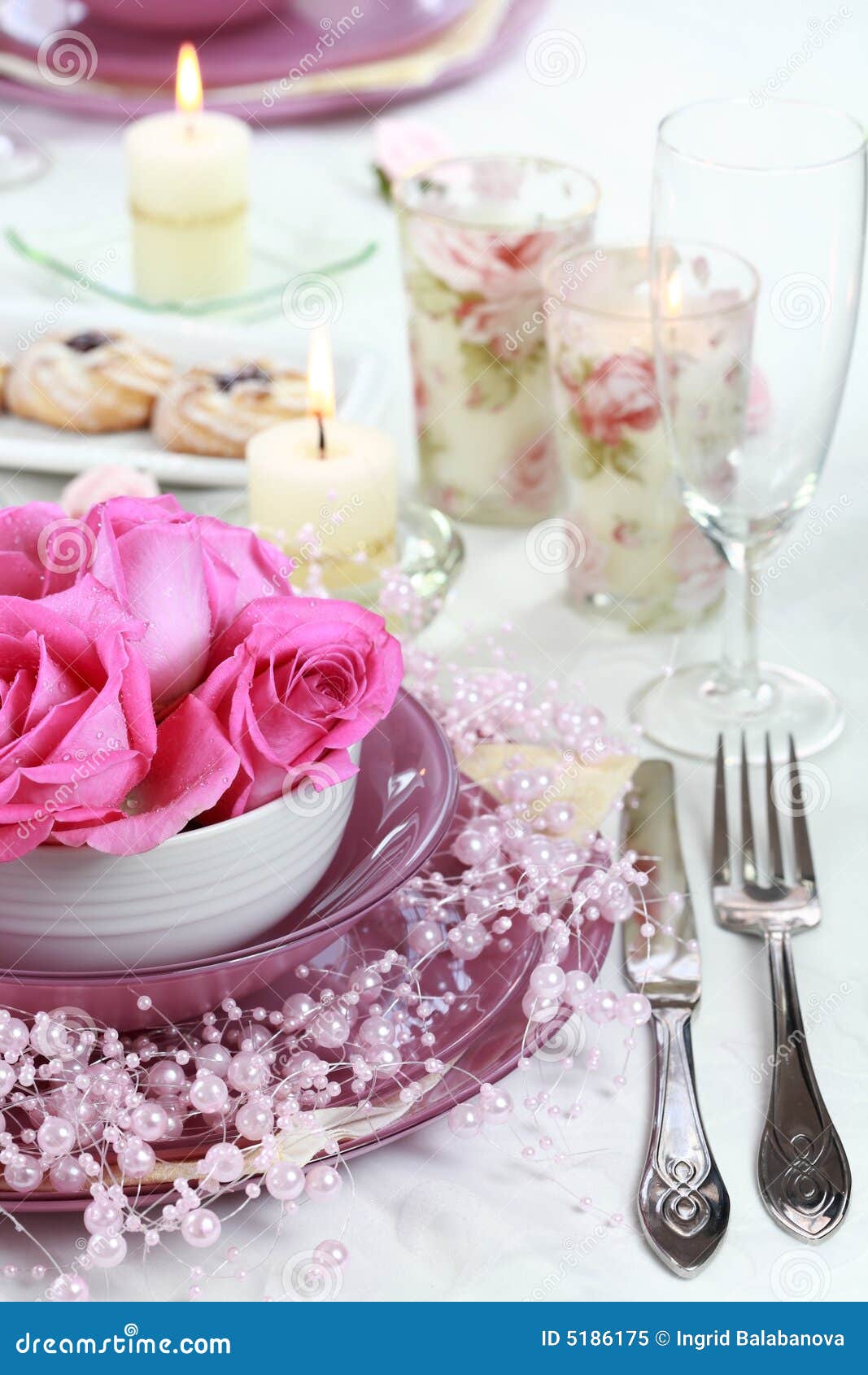 Festive table setting stock image. Image of party, detail - 5186175