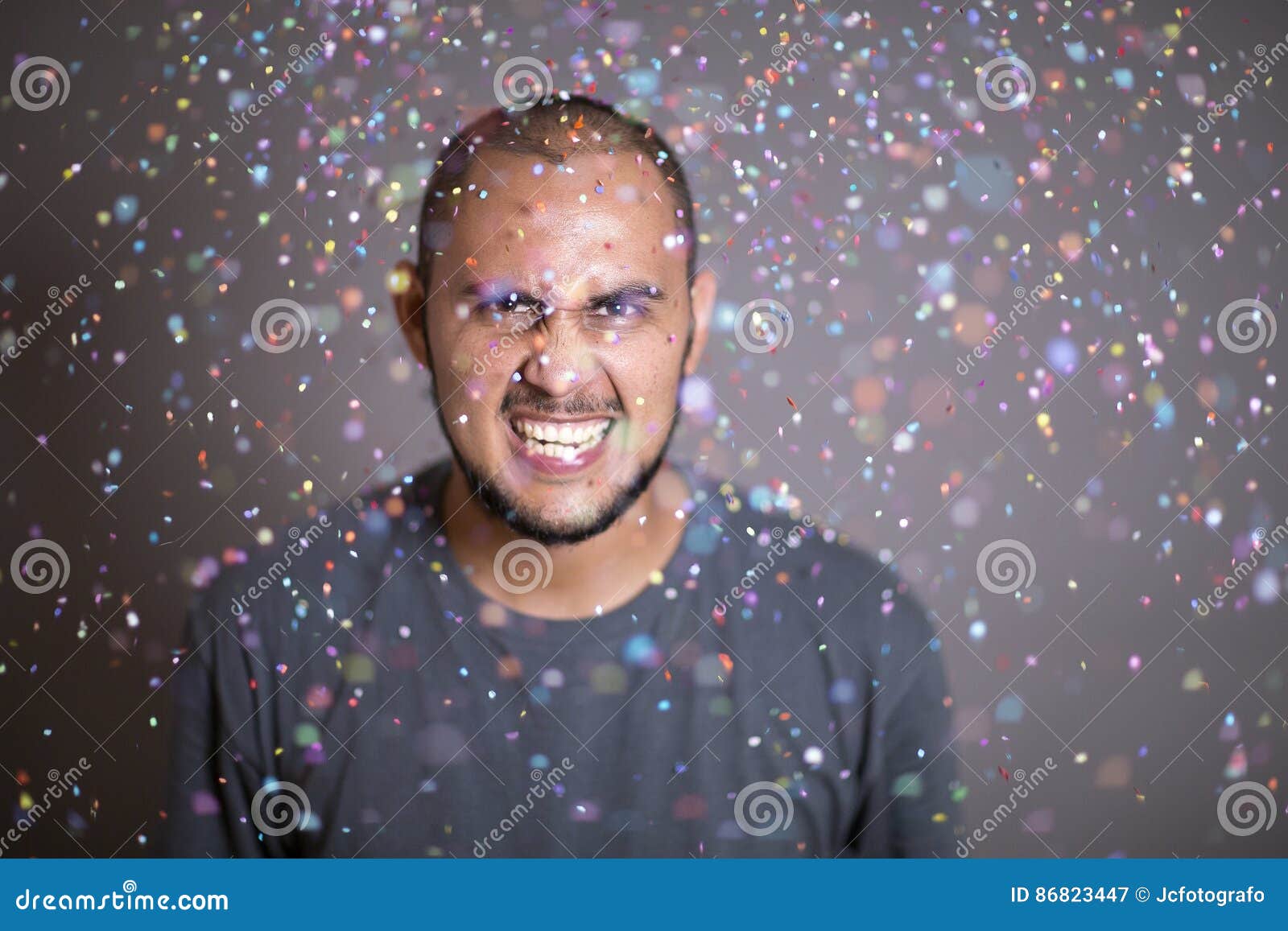 Festive young man stock image. Image of festival, element - 86823447