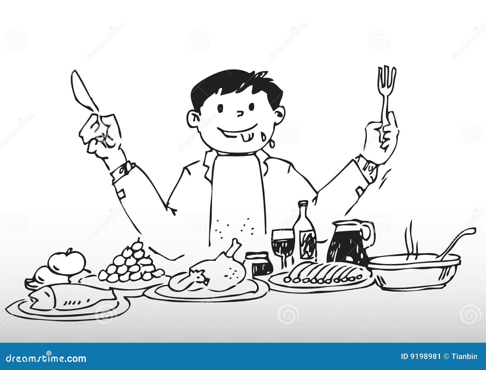 Buffet Illustrazioni, Vettoriali E Clipart Stock – (5,619 Illustrazioni ...