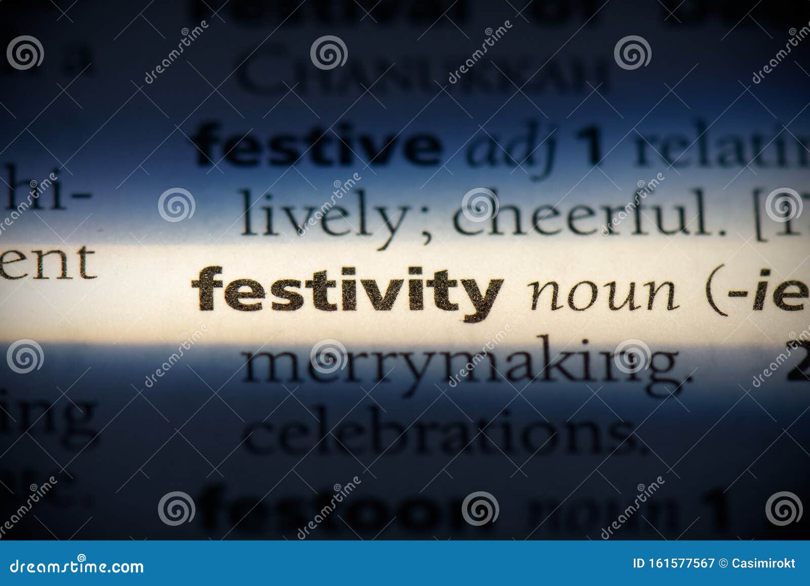 Festivity stock image. Image of language, info, thesaurus - 161577567