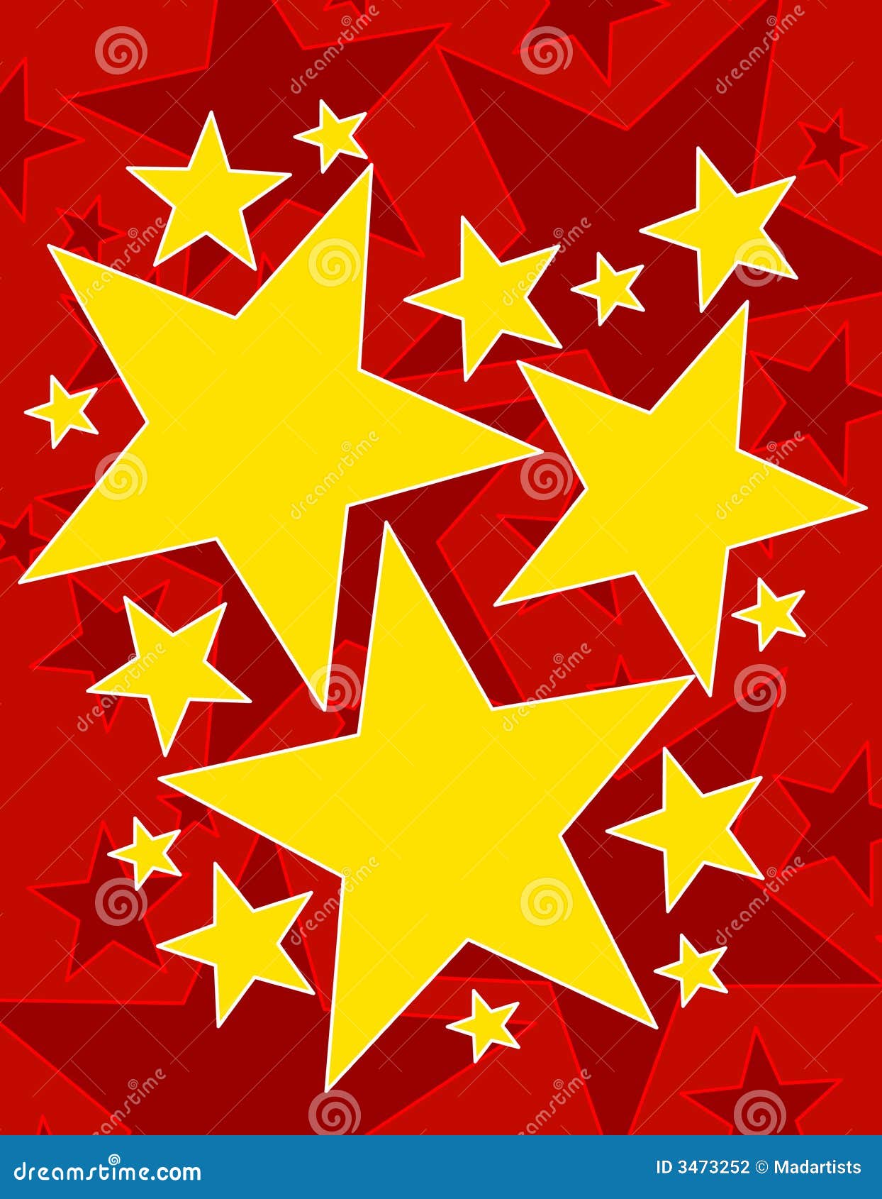 Festliches Stern-Hintergrund-Rot Stock Abbildung - Illustration von ...