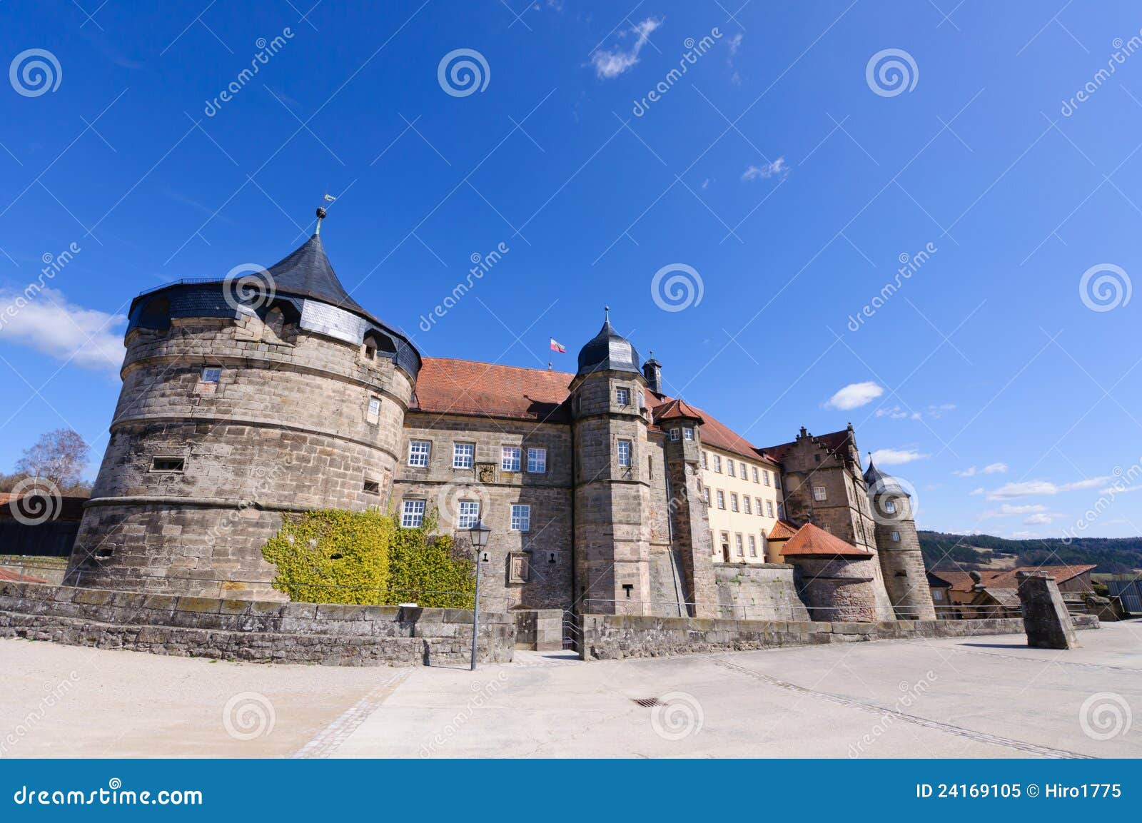 Festung Rosenberg in Kronach, Deutschland Stockbild - Bild von ...