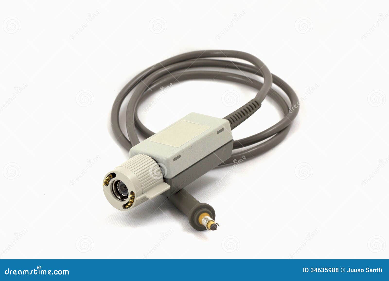 FET Oscilloscope probe stock photo. Image of micro, closeup - 34635988