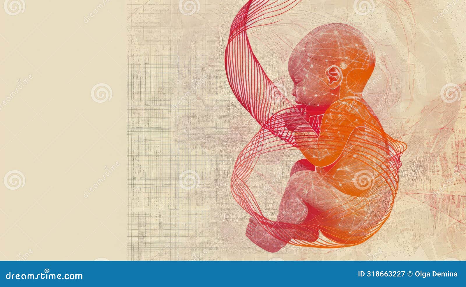 Fetal Development Visualized with Abstract Graphics and Calculations ...
