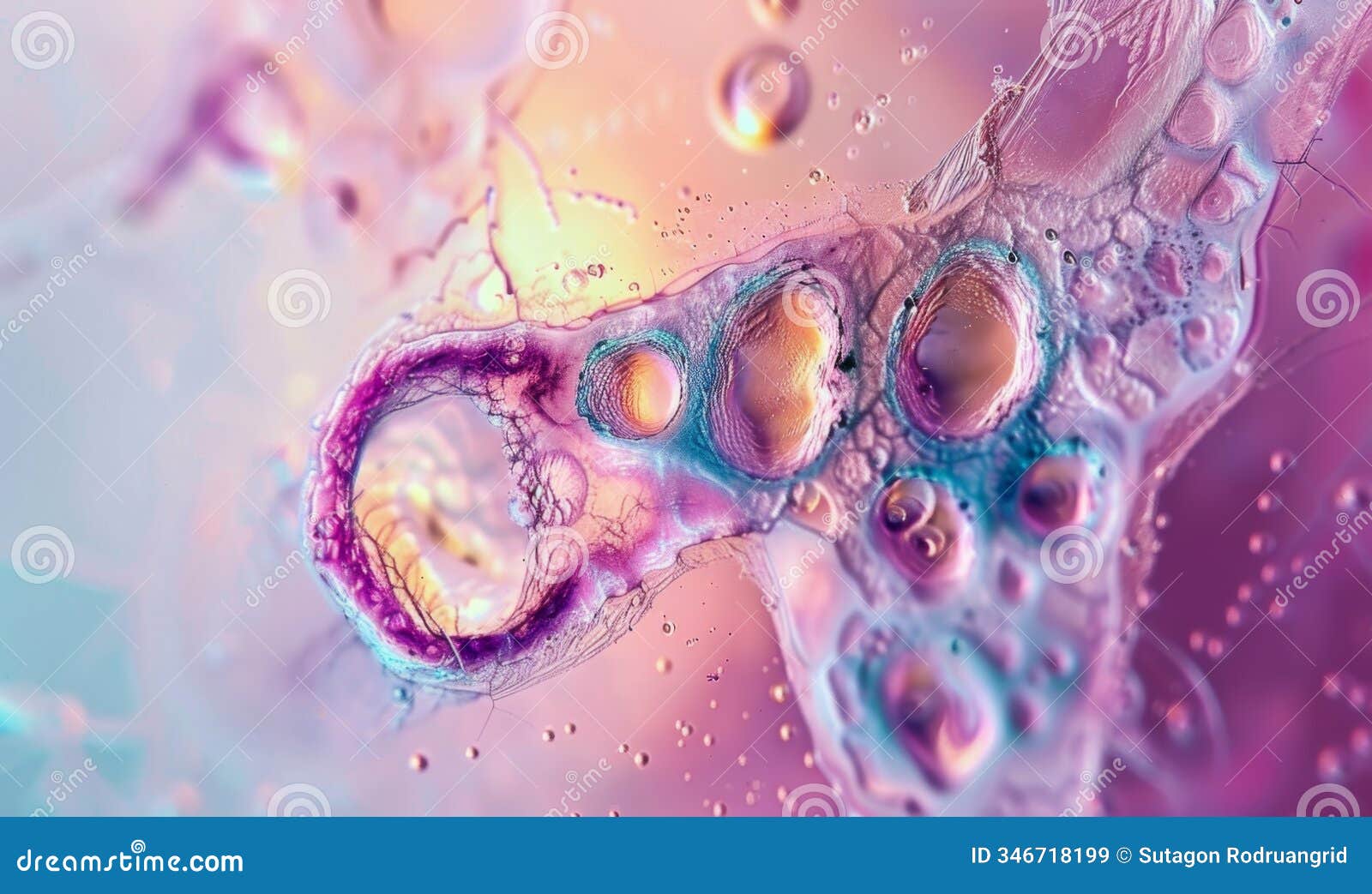 Fetal Ovary: Oocyte Development Micrograph Depicting Leptotene and ...