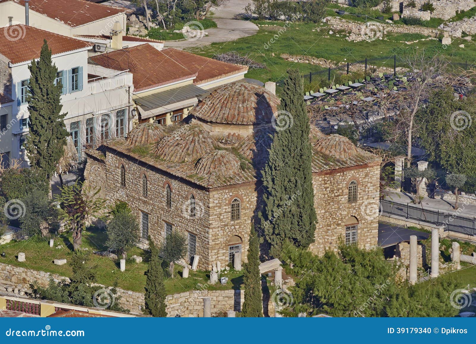 Medieval Mosque Built Over Roman Ruins Inside Fortress Of Nis Stock ...