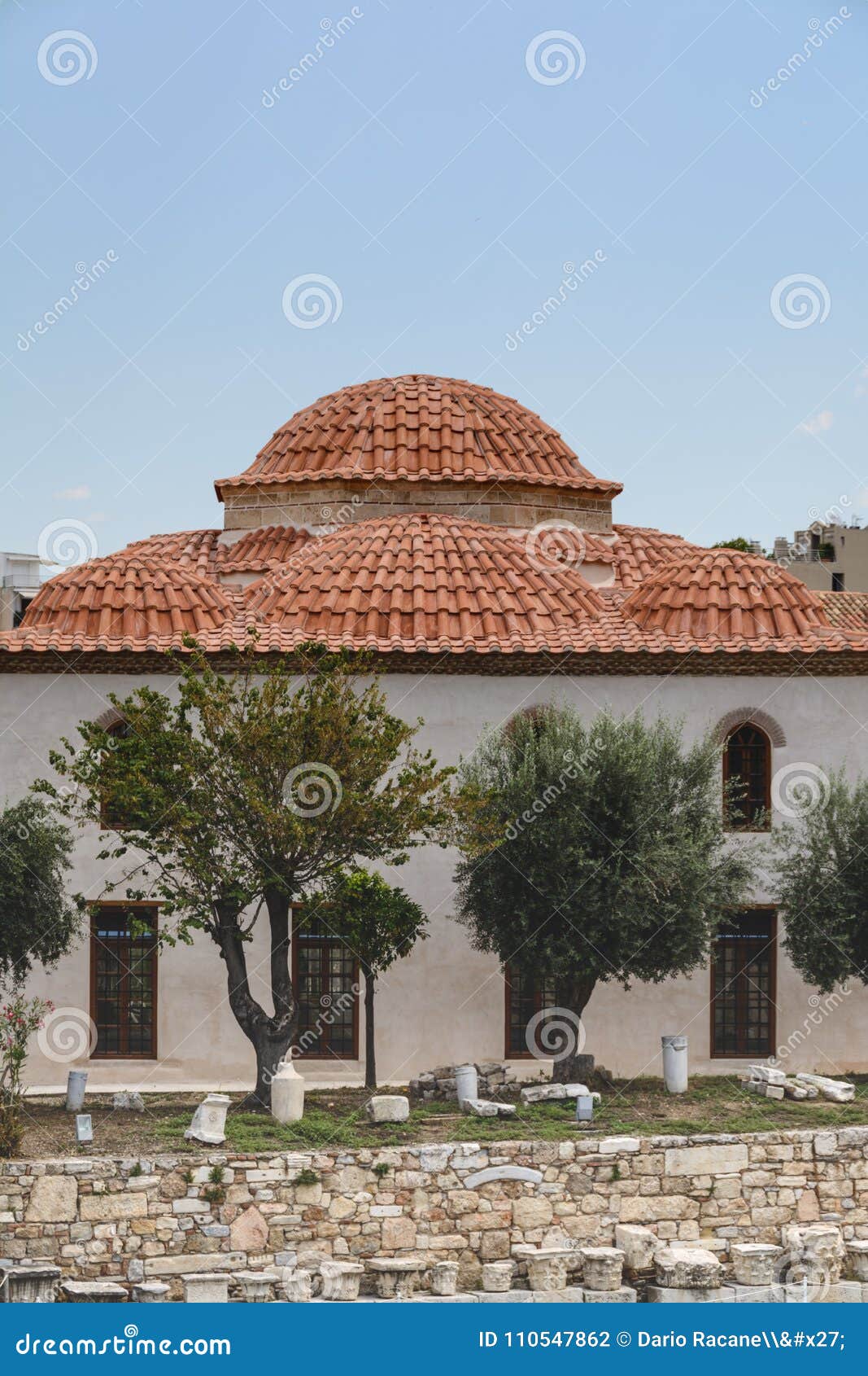 Fethiye Mosque Athens, Greece Stock Photo - Image of building, greece ...