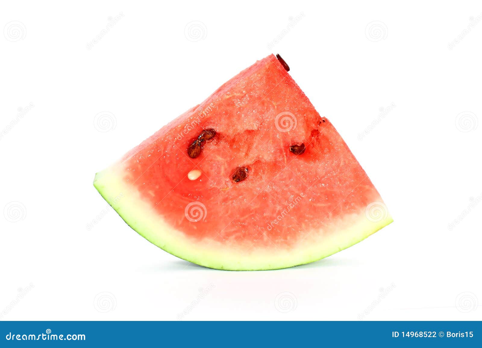 Fetta di anguria fotografia stock. Immagine di isolato - 14968522