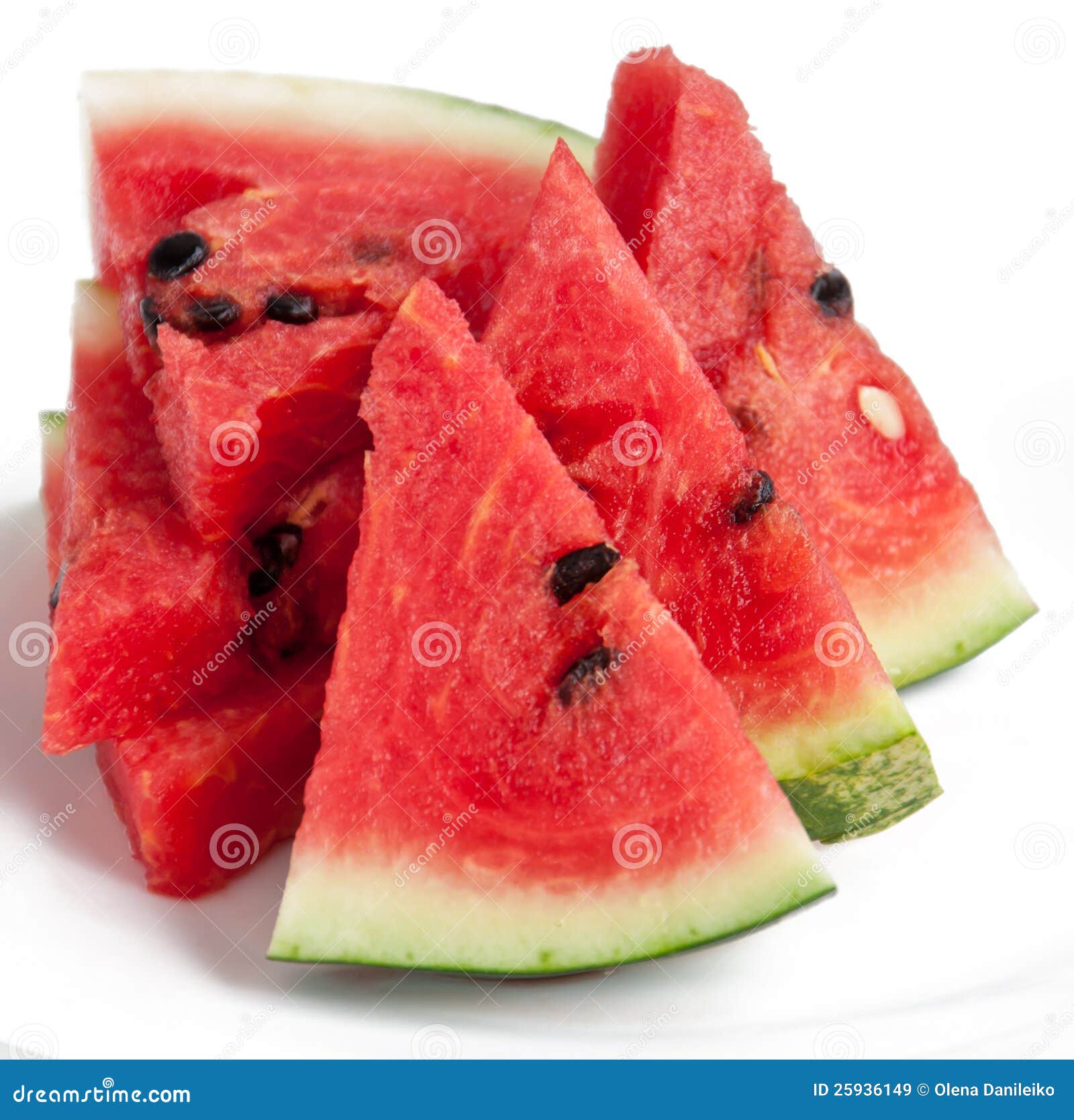 Fetta di anguria immagine stock. Immagine di agricoltura - 25936149