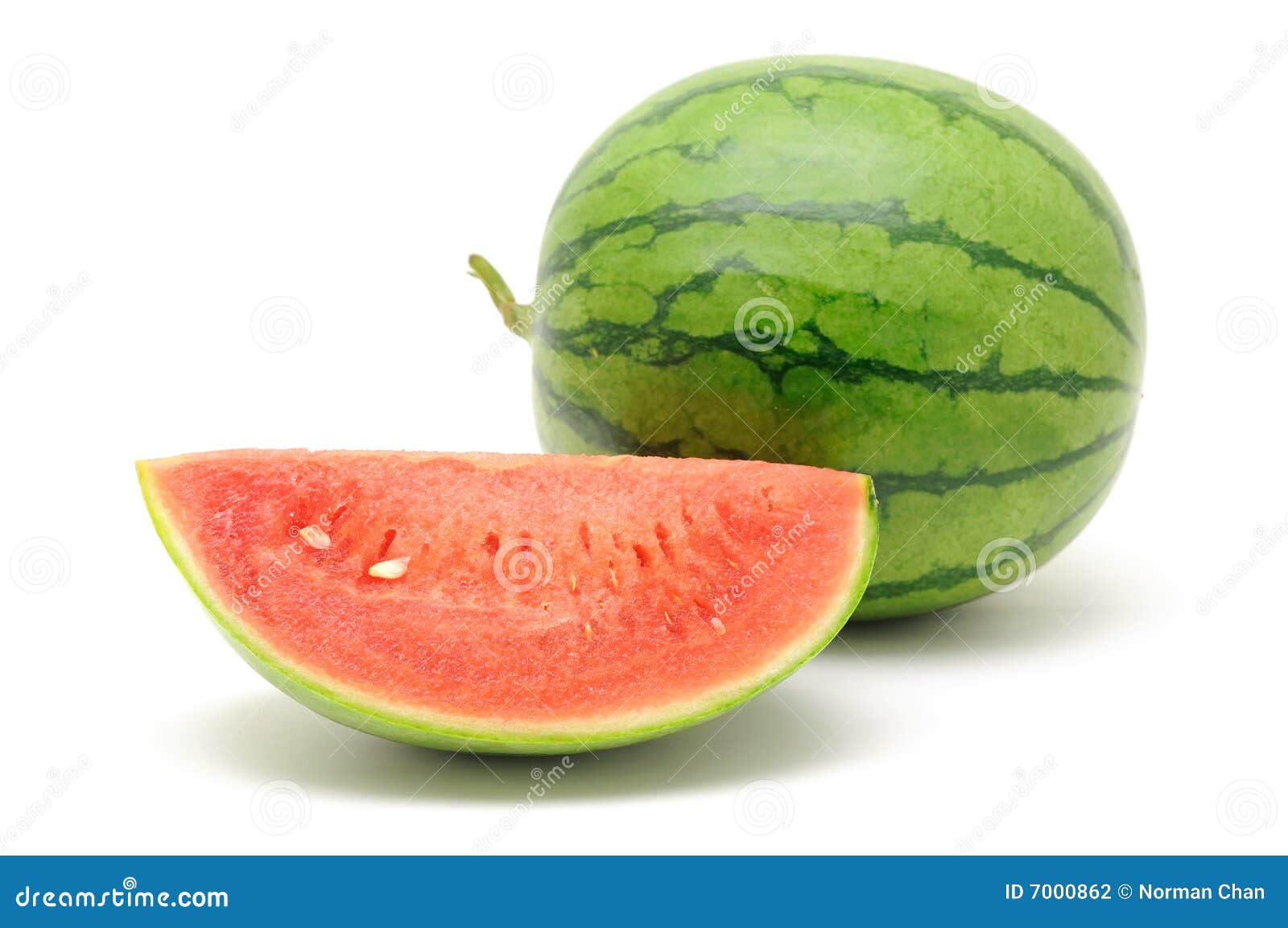 Fetta di anguria fotografia stock. Immagine di anguria - 7000862