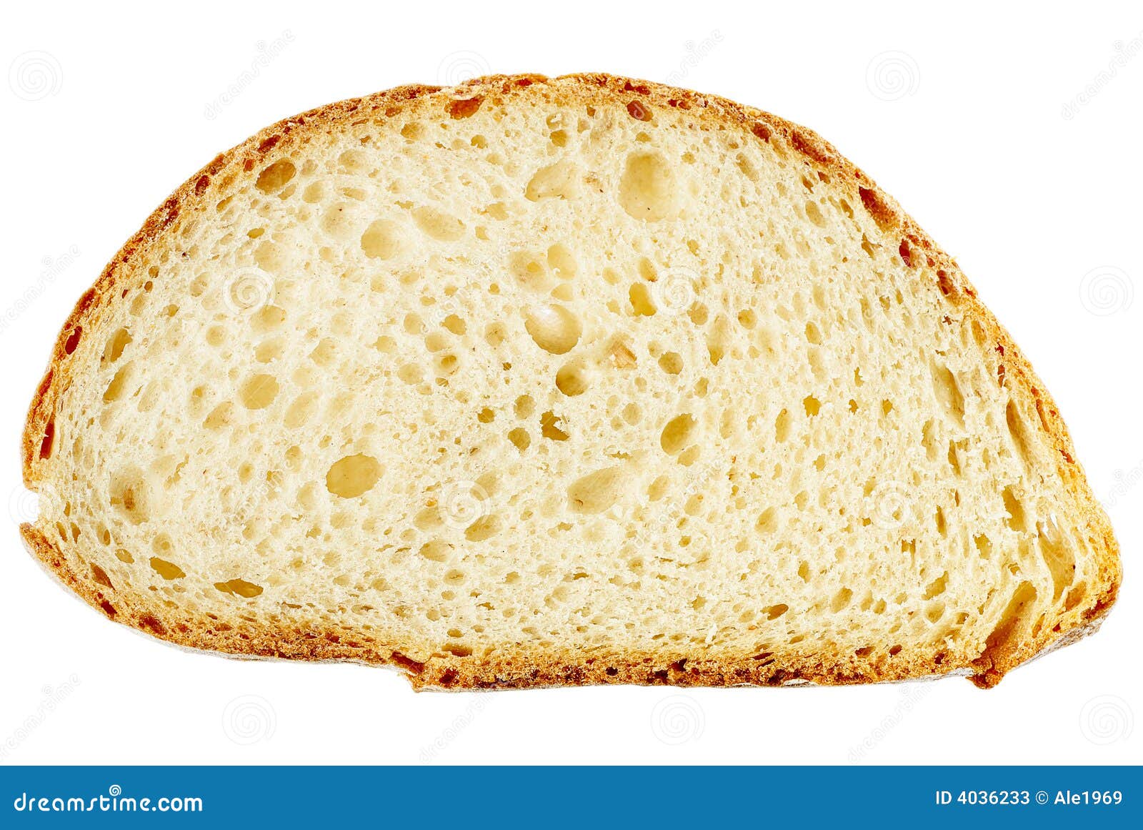 Fetta di pane immagine stock. Immagine di squisito, italiano - 4036233