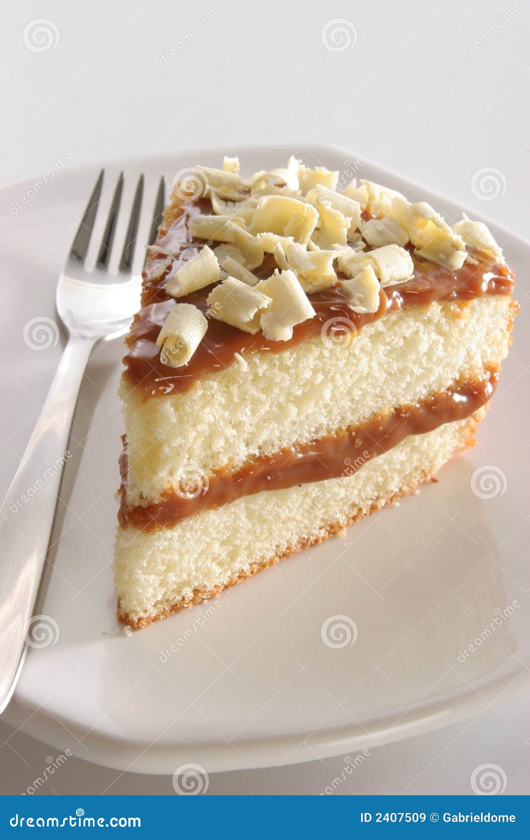 Fetta Di Torta Stratificata Immagine Stock - Immagine di torta ...