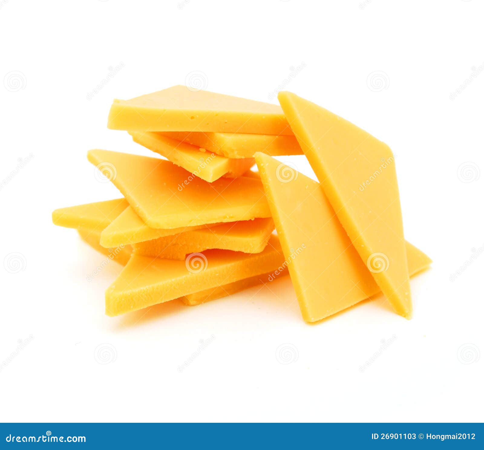 Fette Del Formaggio Di Formaggio Cheddar Immagine Stock - Immagine di ...