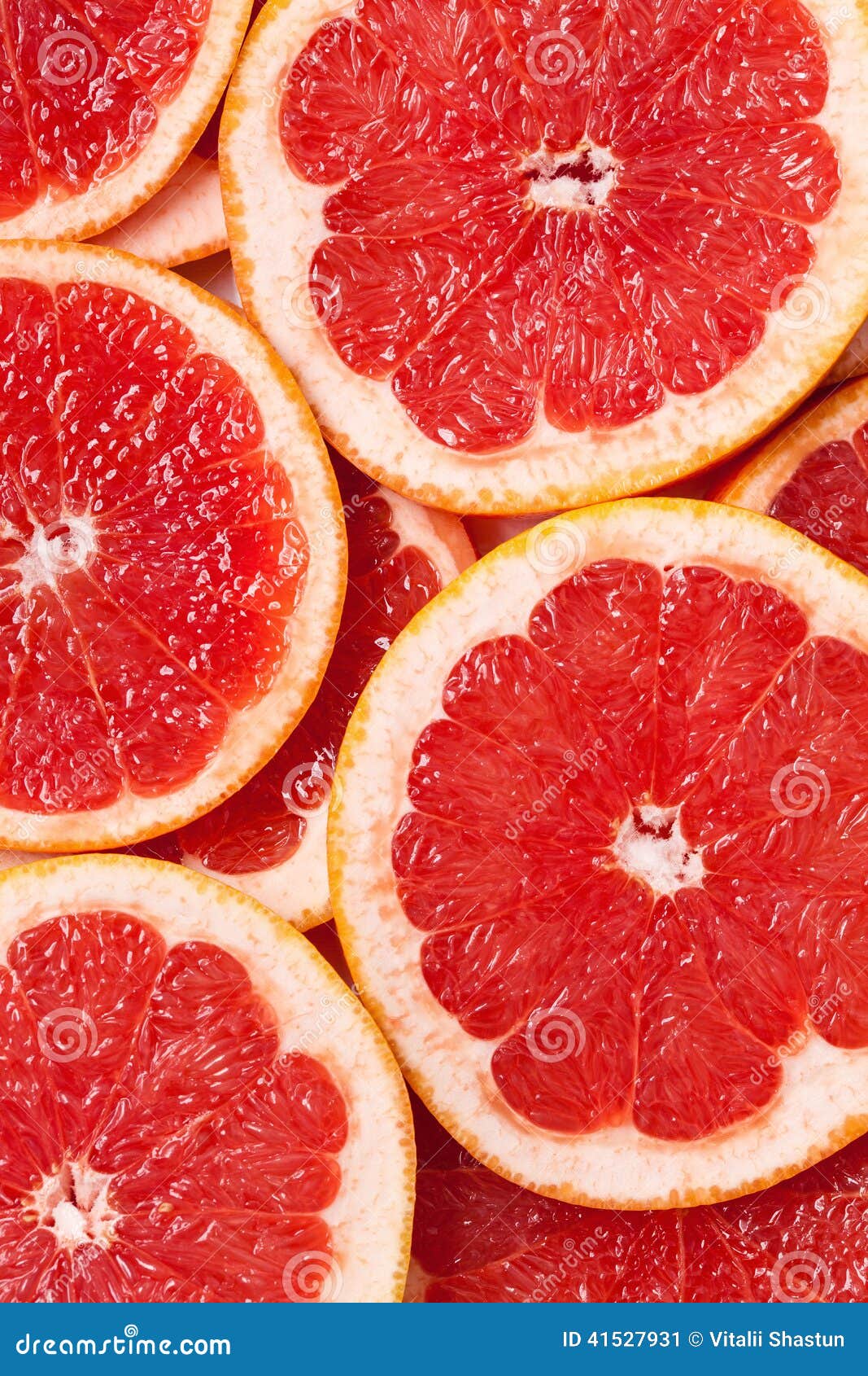 Fette del pompelmo immagine stock. Immagine di pompelmo - 41527931
