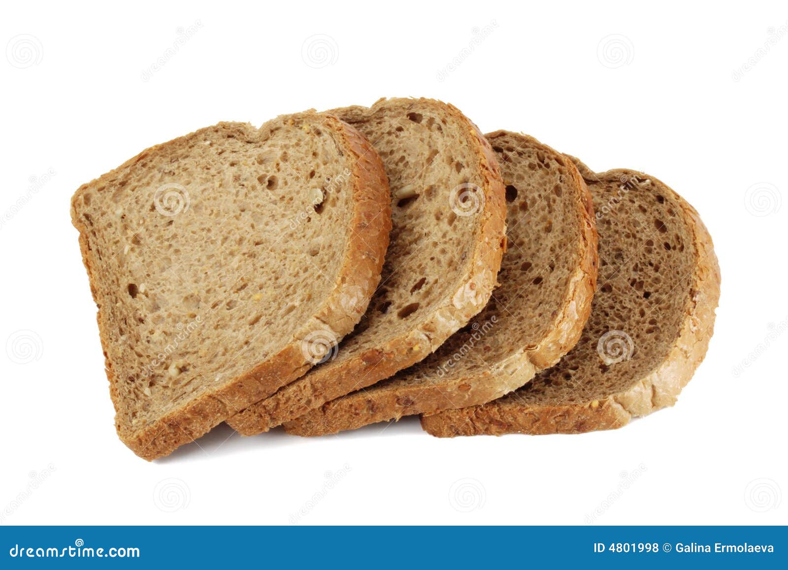 Fette Di Pane Marrone Del Granulo Fotografia Stock - Immagine di sfondo ...