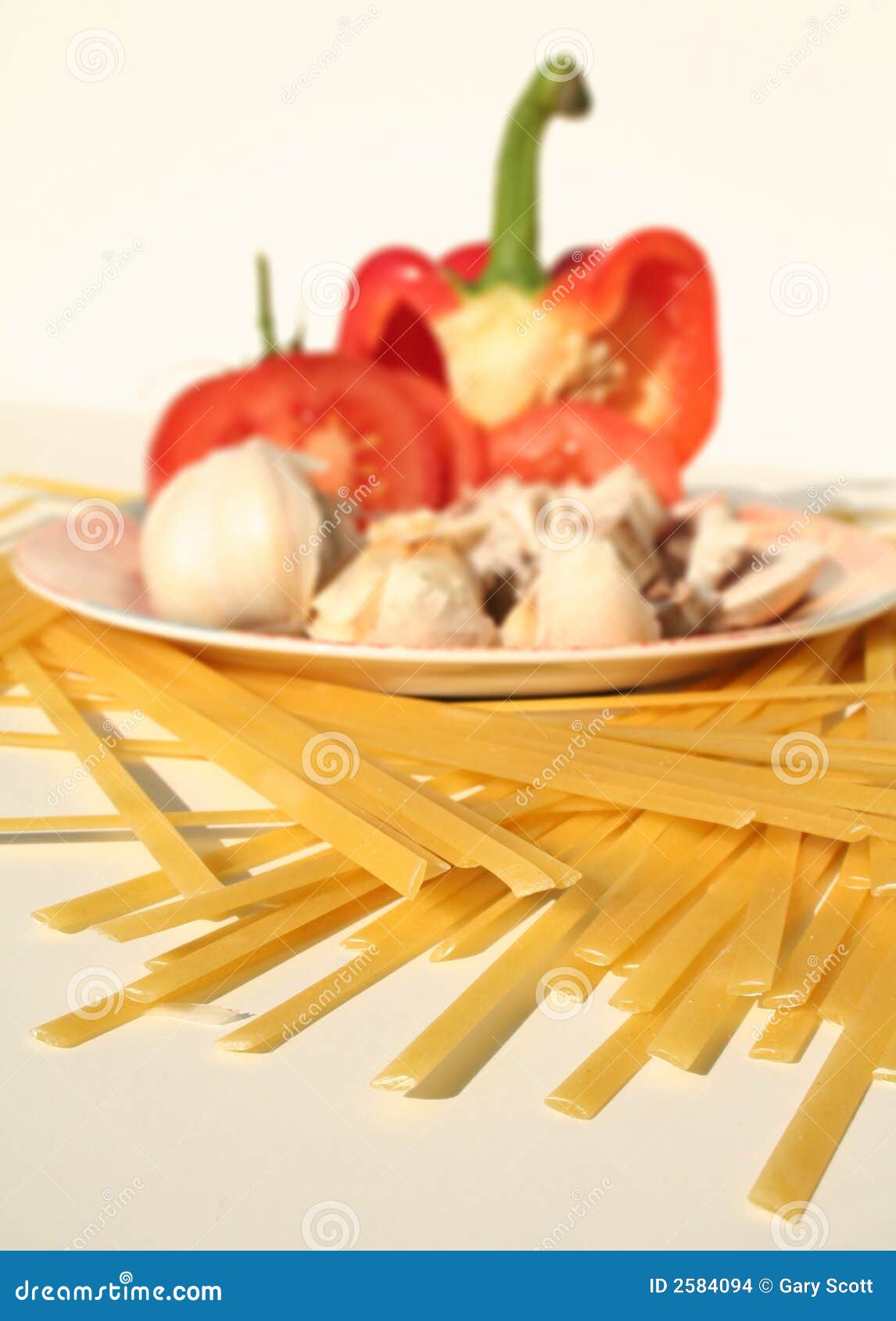 Fetuccini 1 stock photo. Image of fettuccine, cook, recipe - 2584094