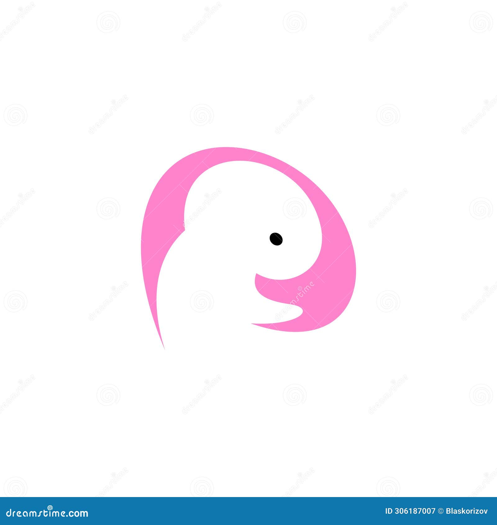 Fetus Baby Pregnancy Embryo Logo Vector Icon Design Stock Illustration ...