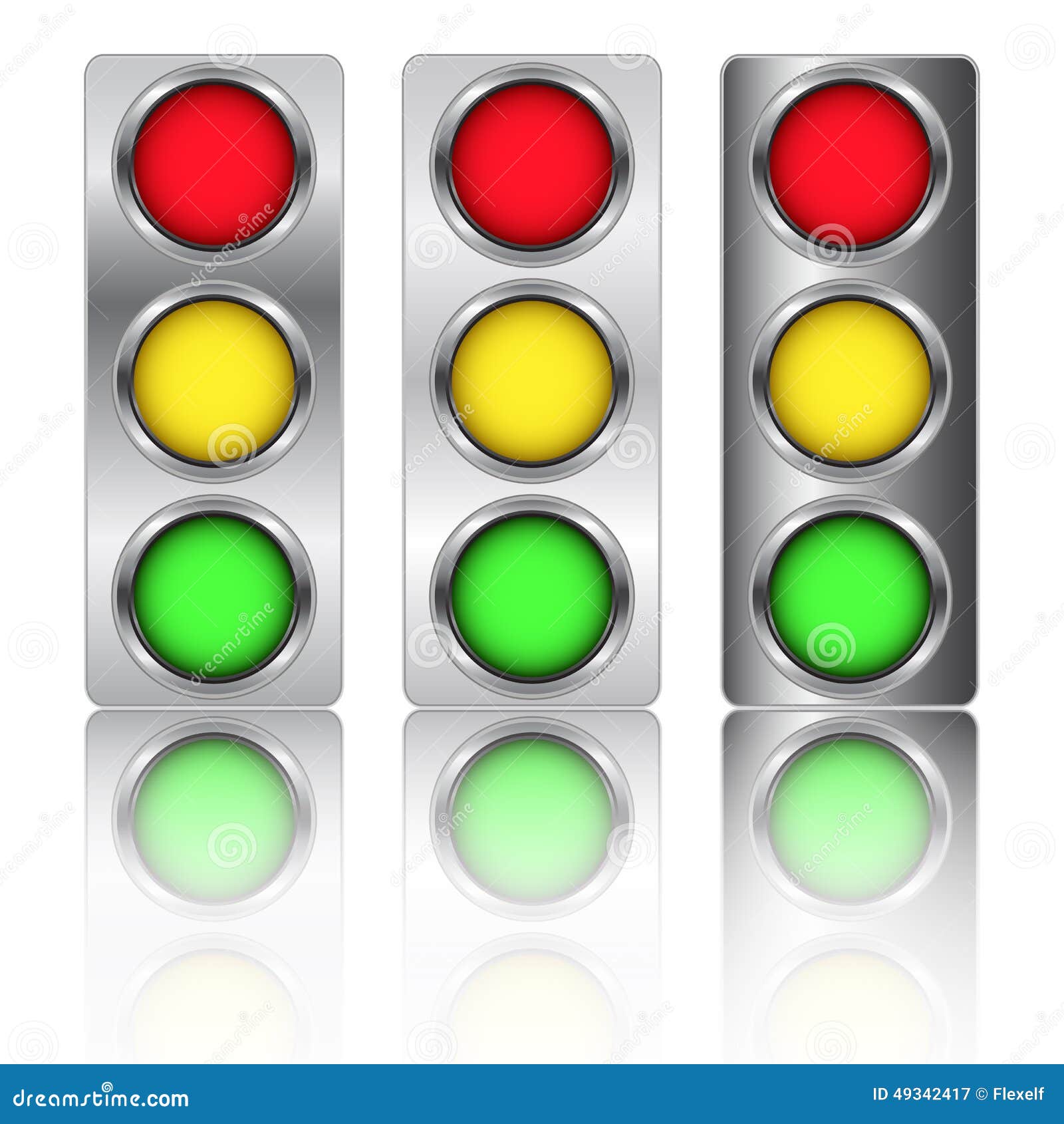 Feu de signalisation illustration de vecteur. Illustration du affaires ...