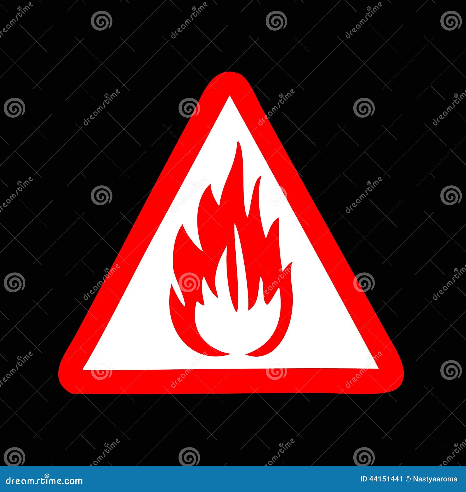 Feuersymbol-Vektorzeichen vektor abbildung. Illustration von getrennt ...