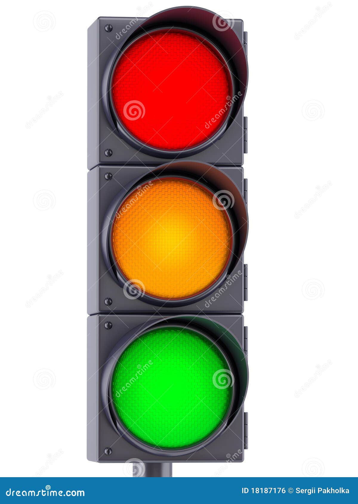 Feux de signalisation illustration stock. Illustration du circulation ...