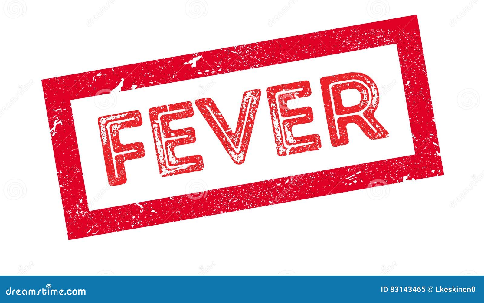 Fever rubber stamp stock illustration. Illustration of public - 83143465