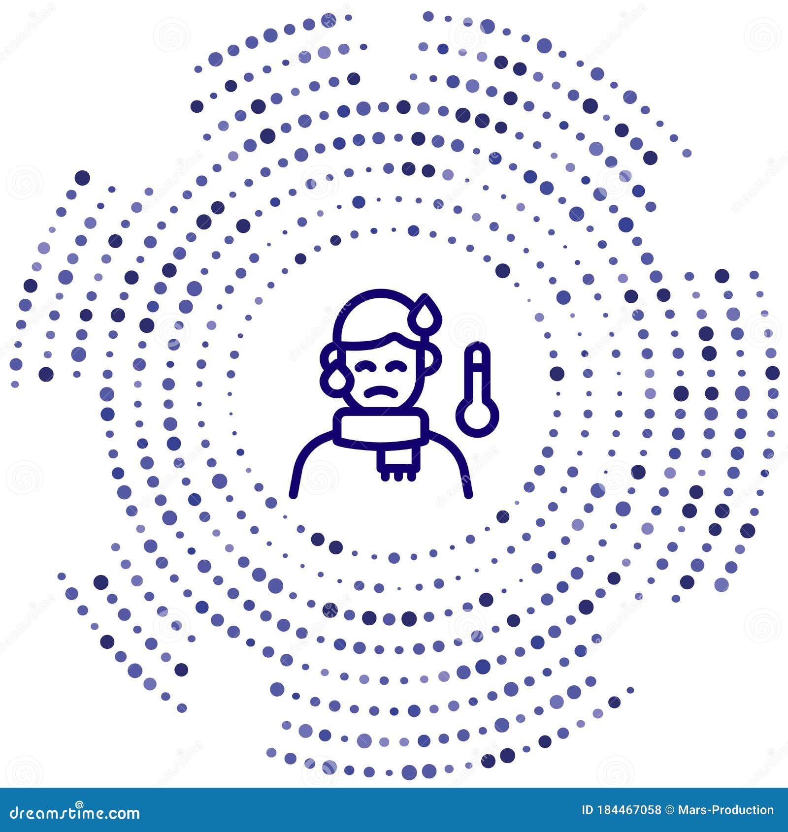 Fever Vector Icon. Fever Editable Stroke. Fever Linear Symbol for Use ...