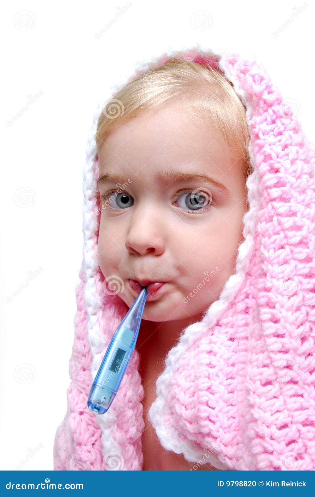 Feverish stock photo. Image of cold, childhood, doctor - 9798820