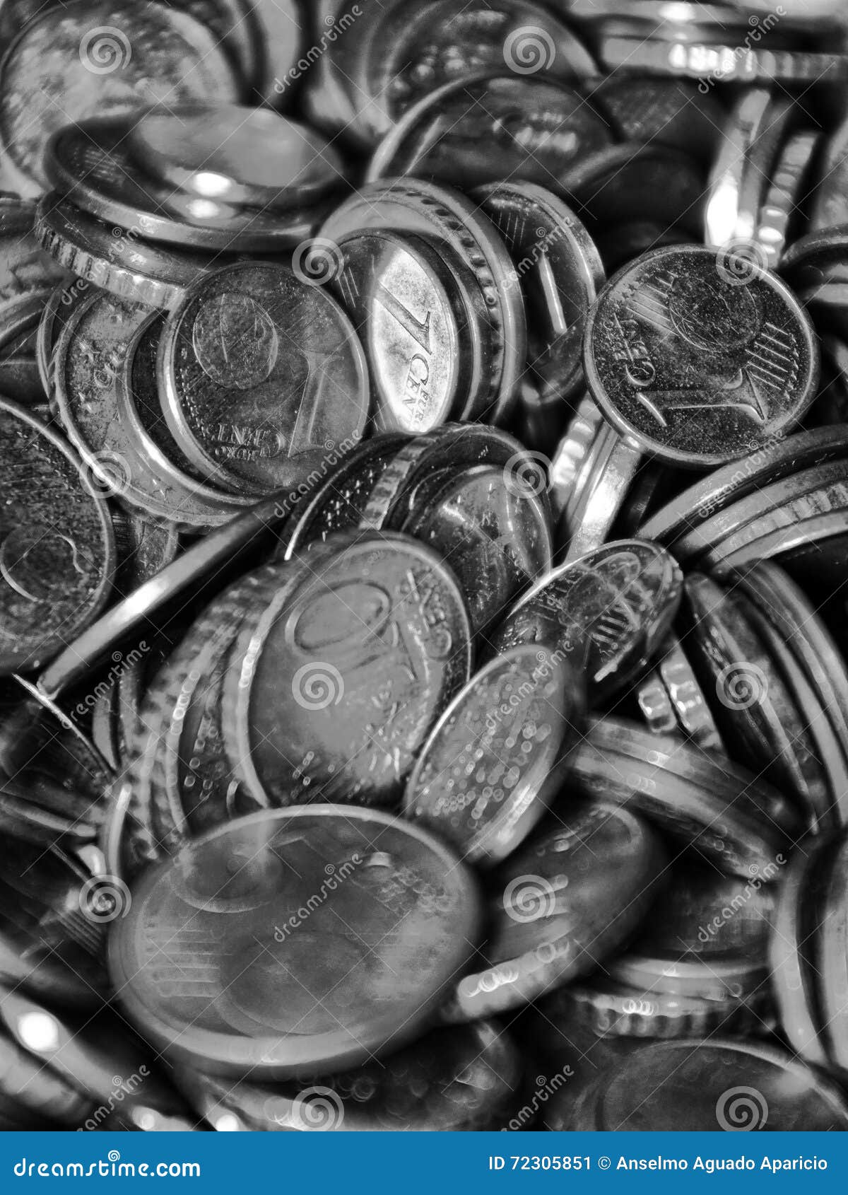 Few coins stock image. Image of antique, money, golden - 72305851