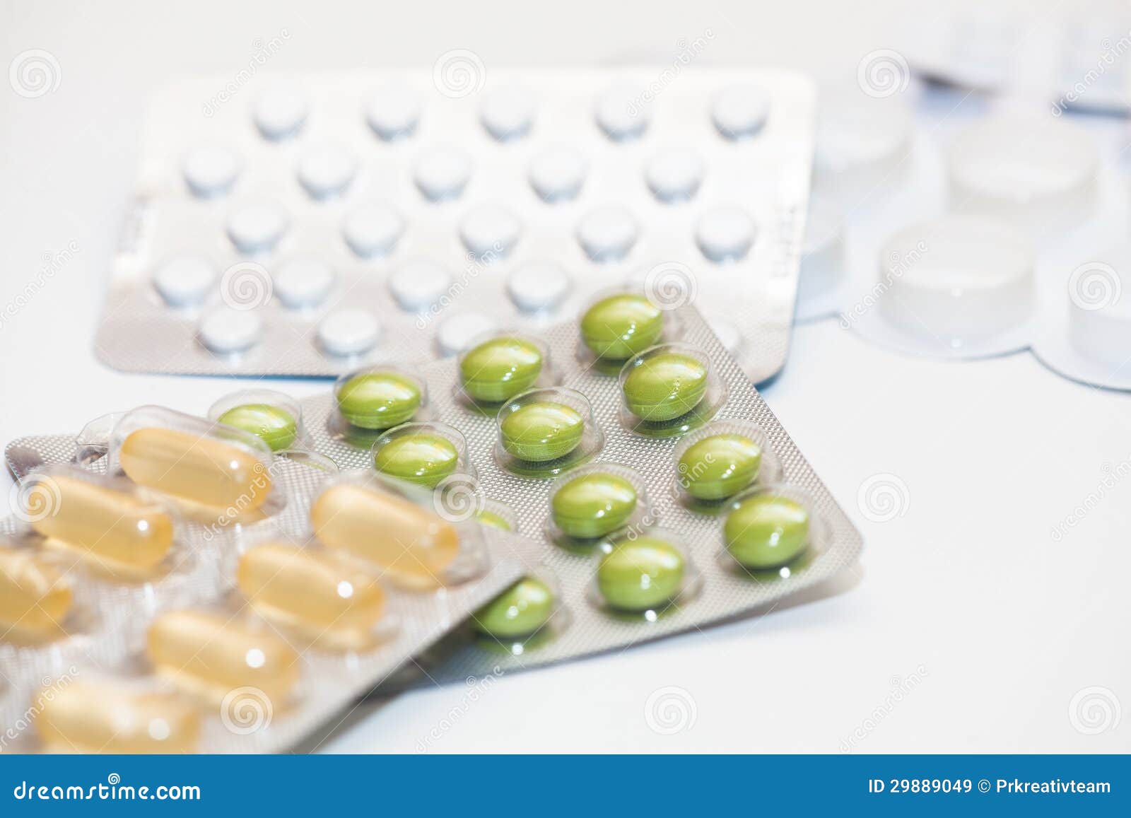 Pills in packaging stock image. Image of medicine, pharmacy - 29889049