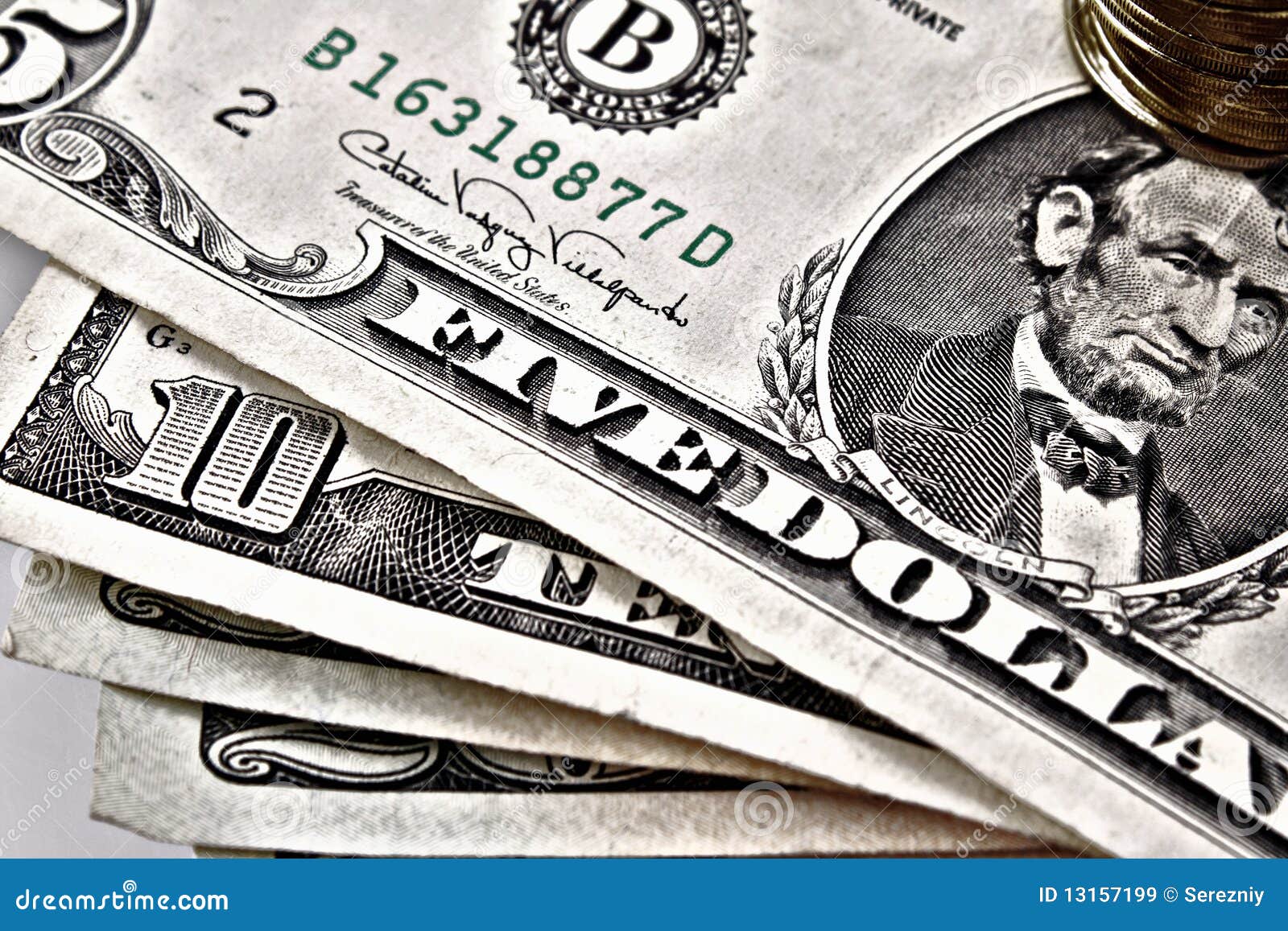 Few dollar stock image. Image of bank, asset, money, savings - 13157199