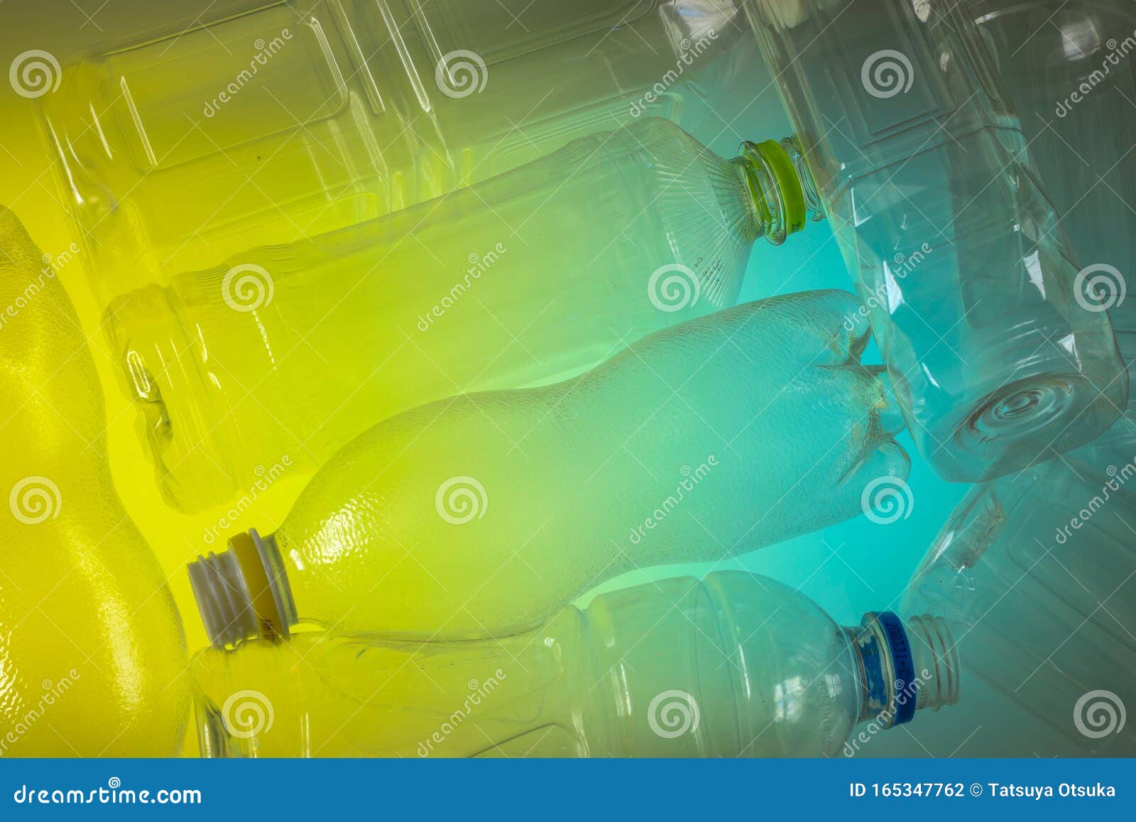 A Few Empty Plastic Bottles Stock Photo - Image of marine, garbage ...