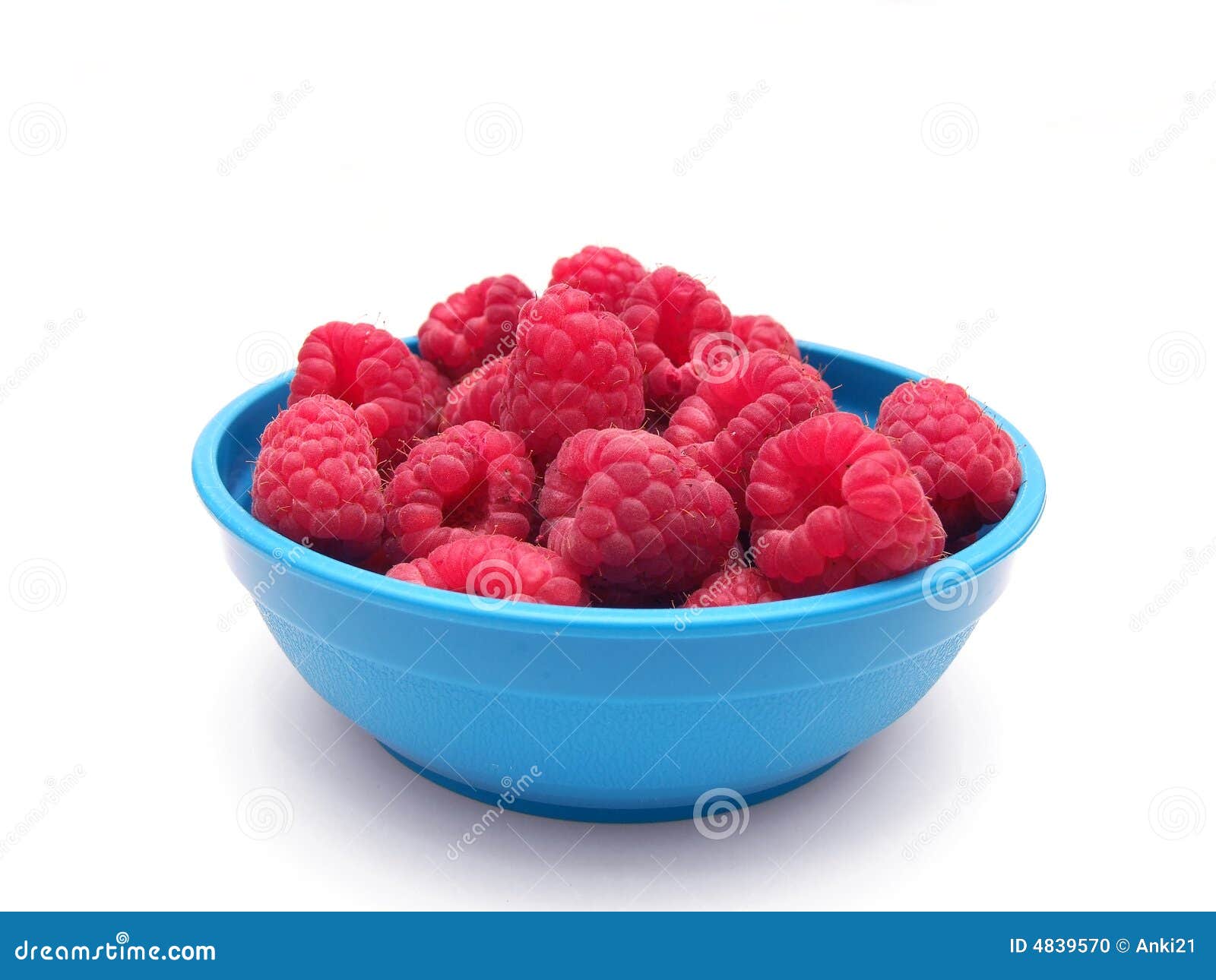 Few raspberries in bowl stock photo. Image of flavor, flora - 4839570