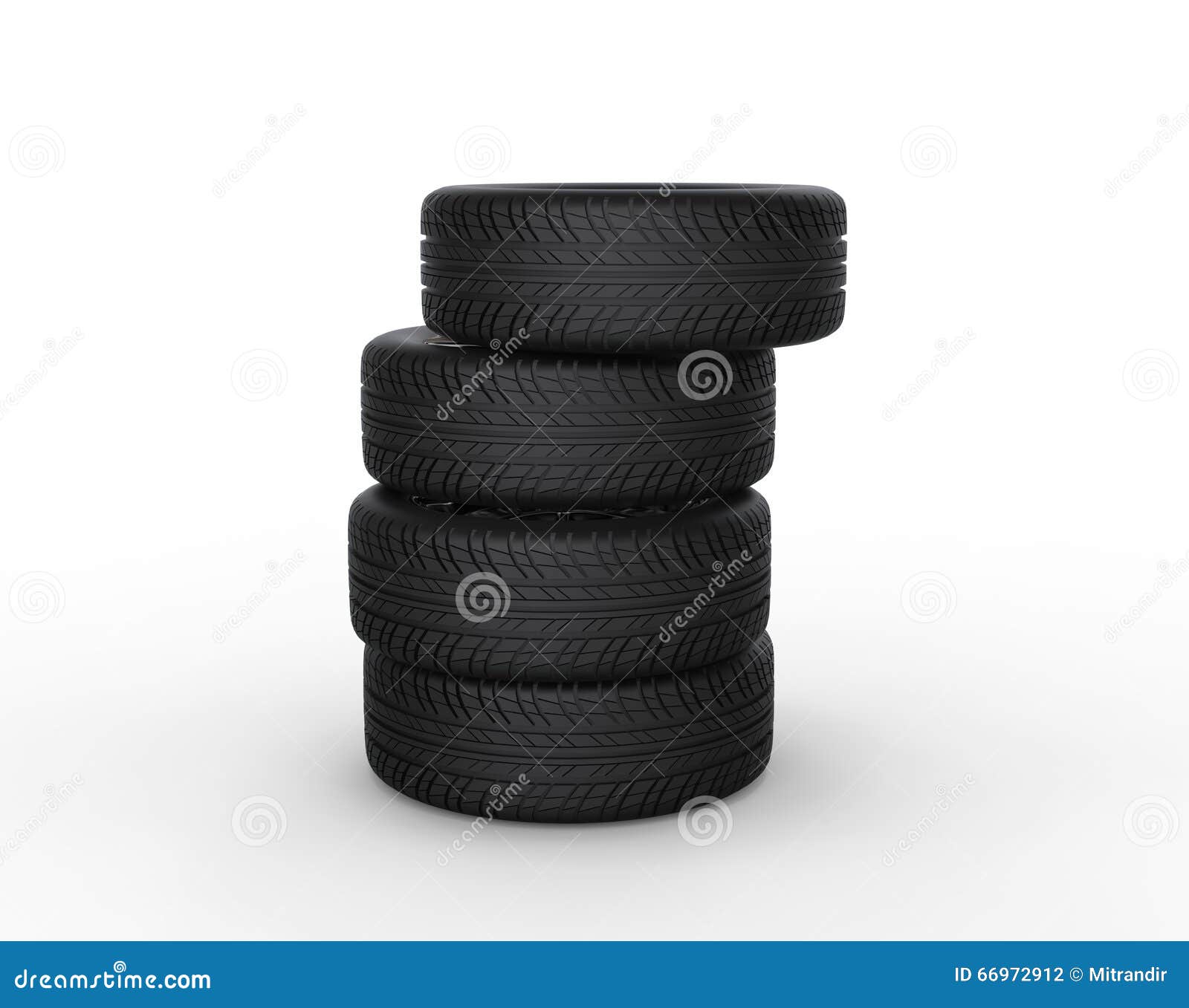 Tires Stacked Up Isolated On Transparent Background PNG Stock Photo ...