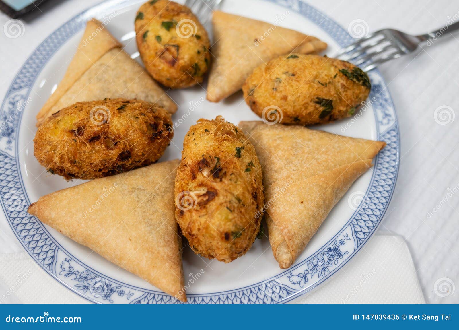 A Few Traditional Portugese Starters Served on a Plate Stock Photo ...