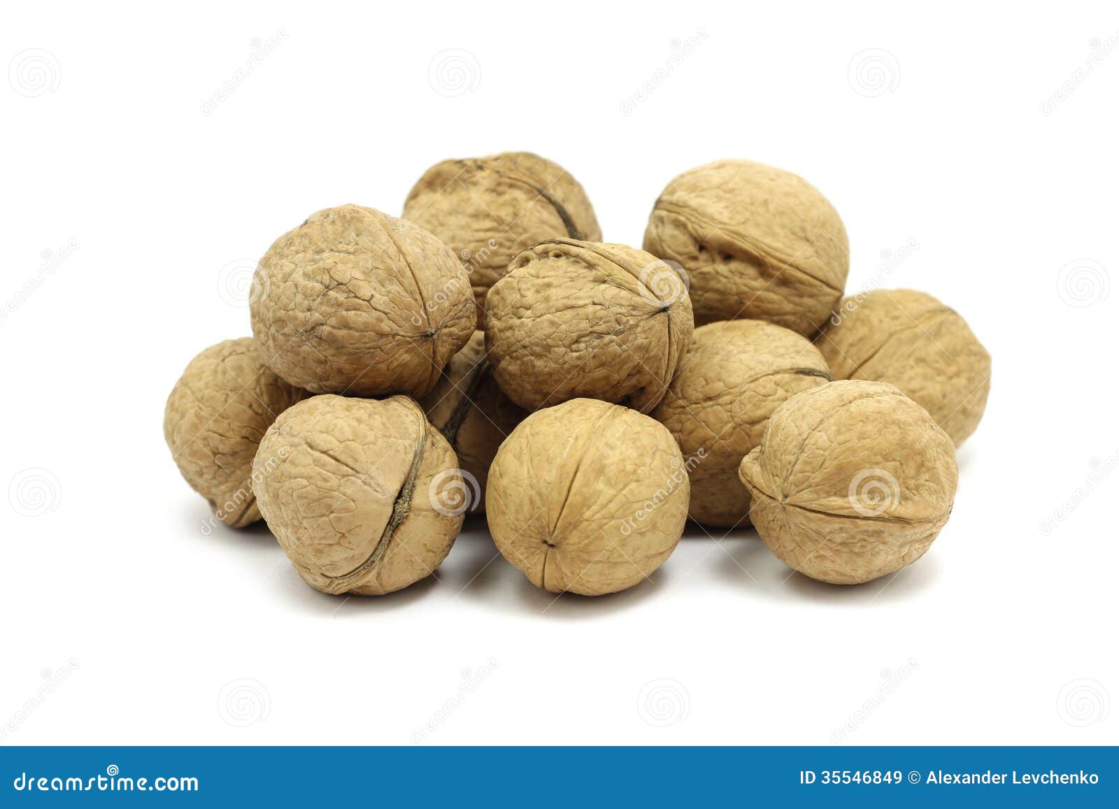 A few walnuts stock image. Image of shell, core, bodies - 35546849