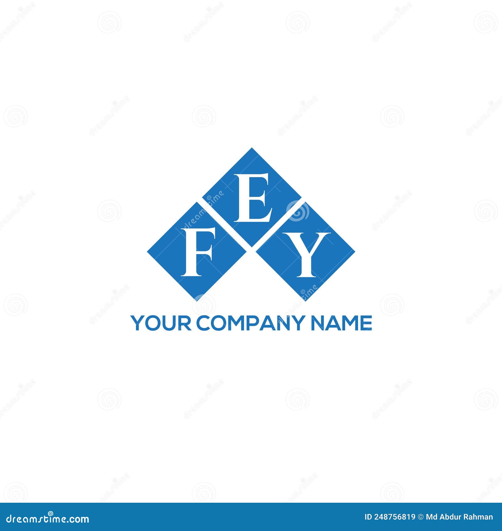 FEY Letter Logo Design on BLACK Background. FEY Creative Initials ...
