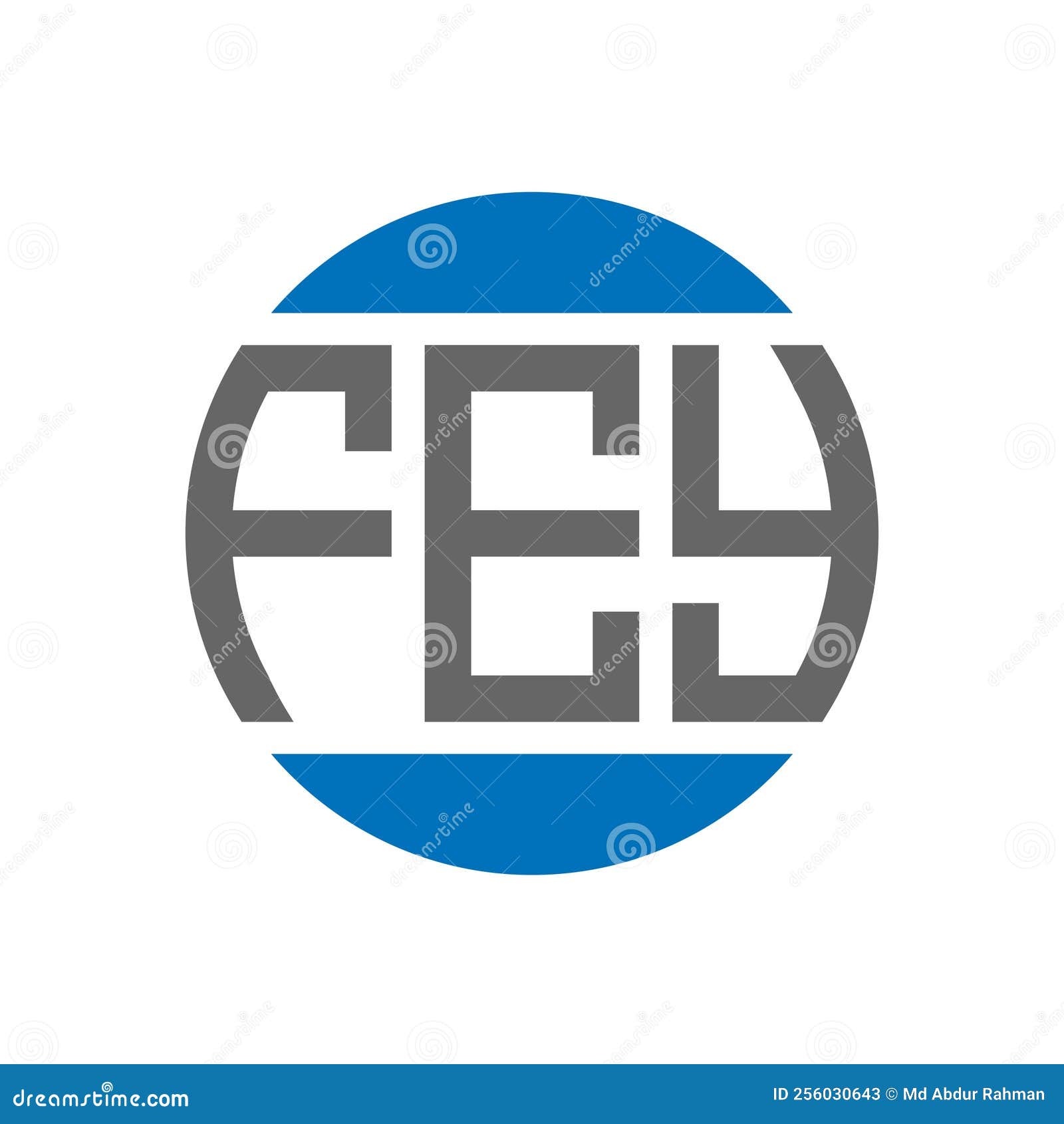 FEY Letter Logo Design on White Background. FEY Creative Initials ...