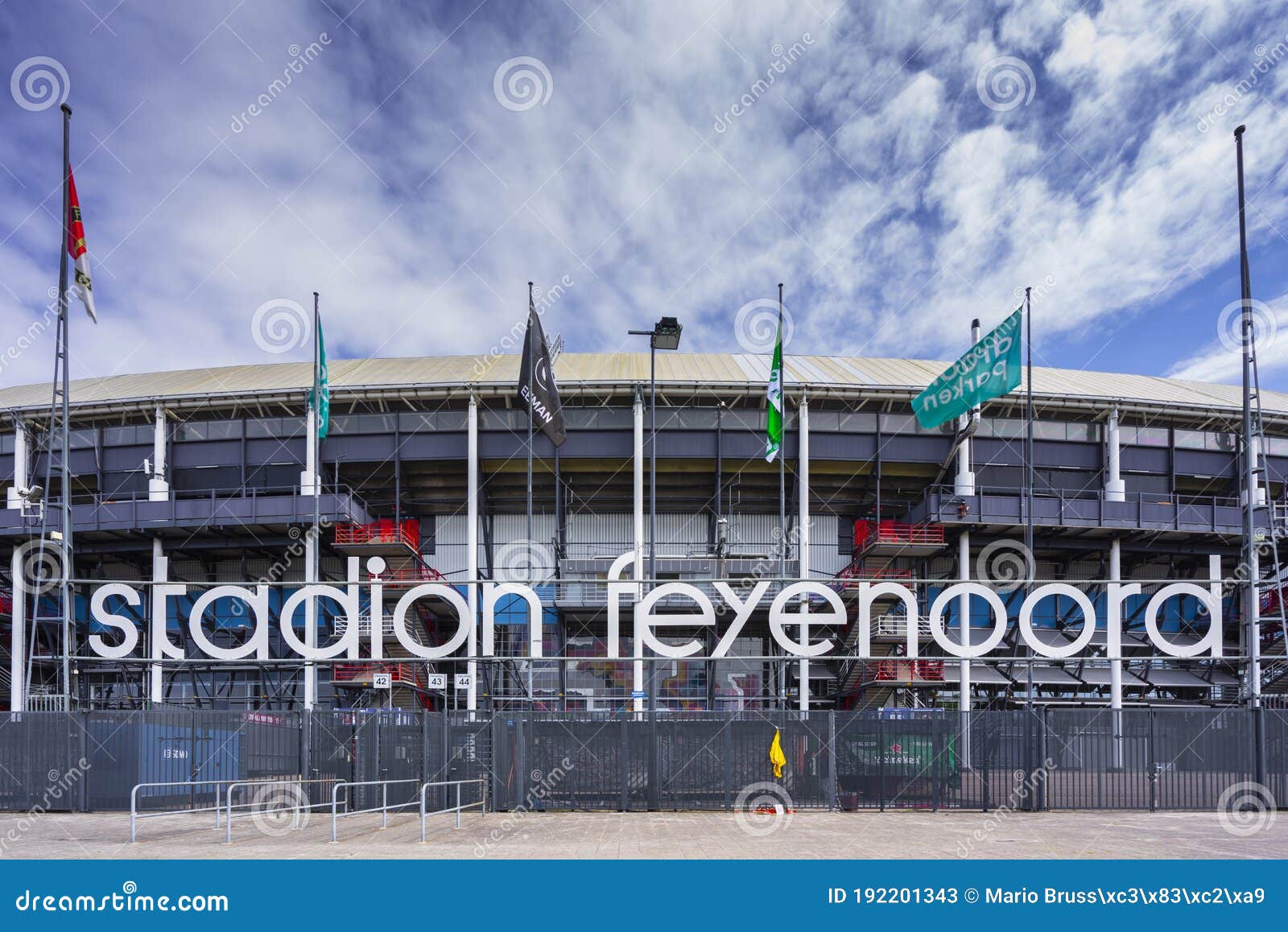 Feyenoord Stadium editorial stock photo. Image of feyenoord - 192201343