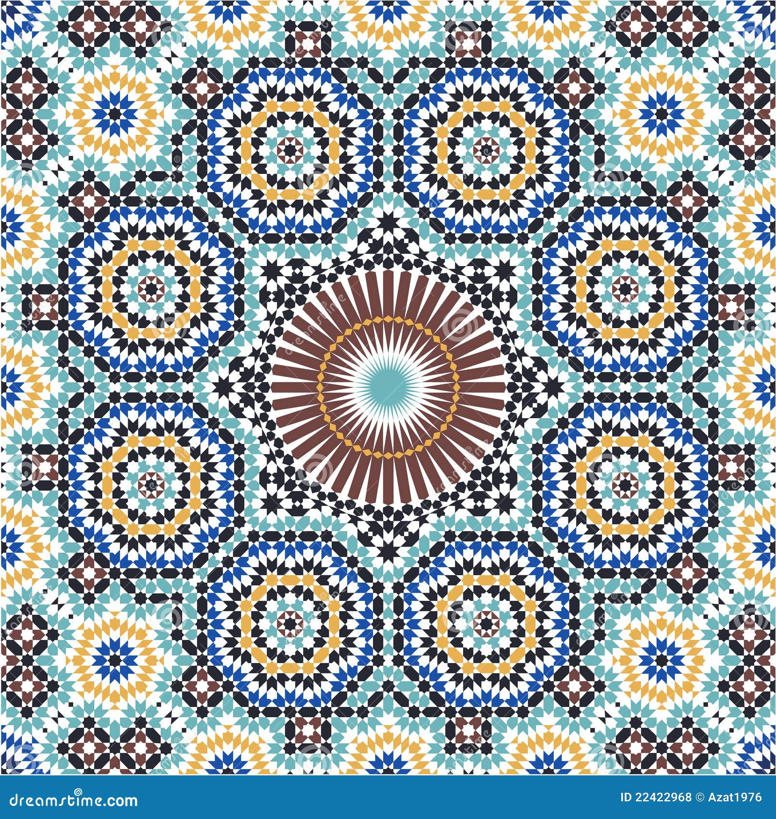 Fez Complex Seamless Pattern Stock Illustration - Illustration of clip ...