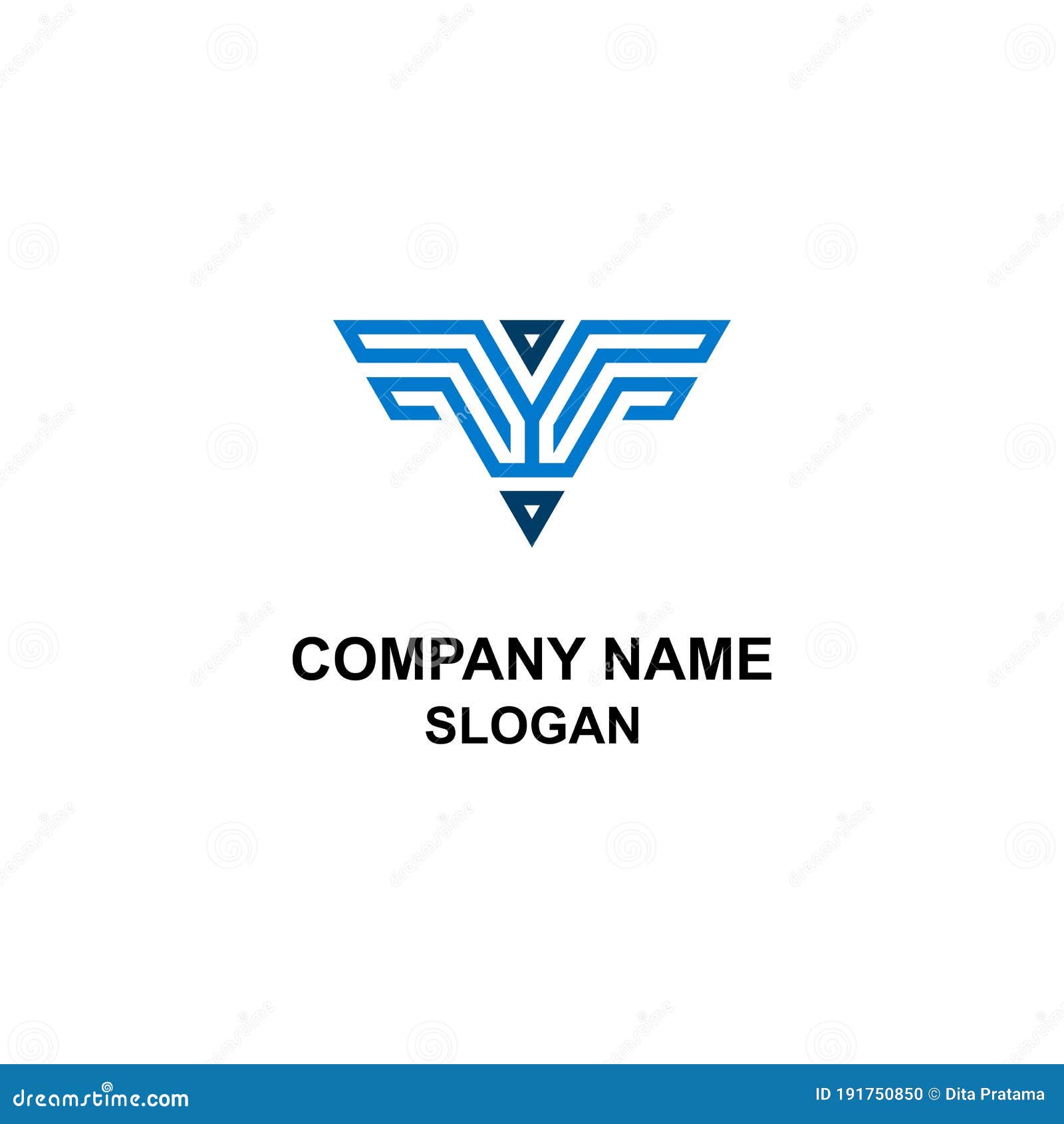 FF Letter Initial Logo, Bold F Letter Mirrored Forming Triangle Diamond ...