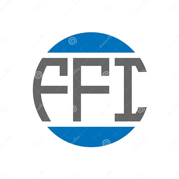 FFI Letter Logo Design on White Background. FFI Creative Initials ...